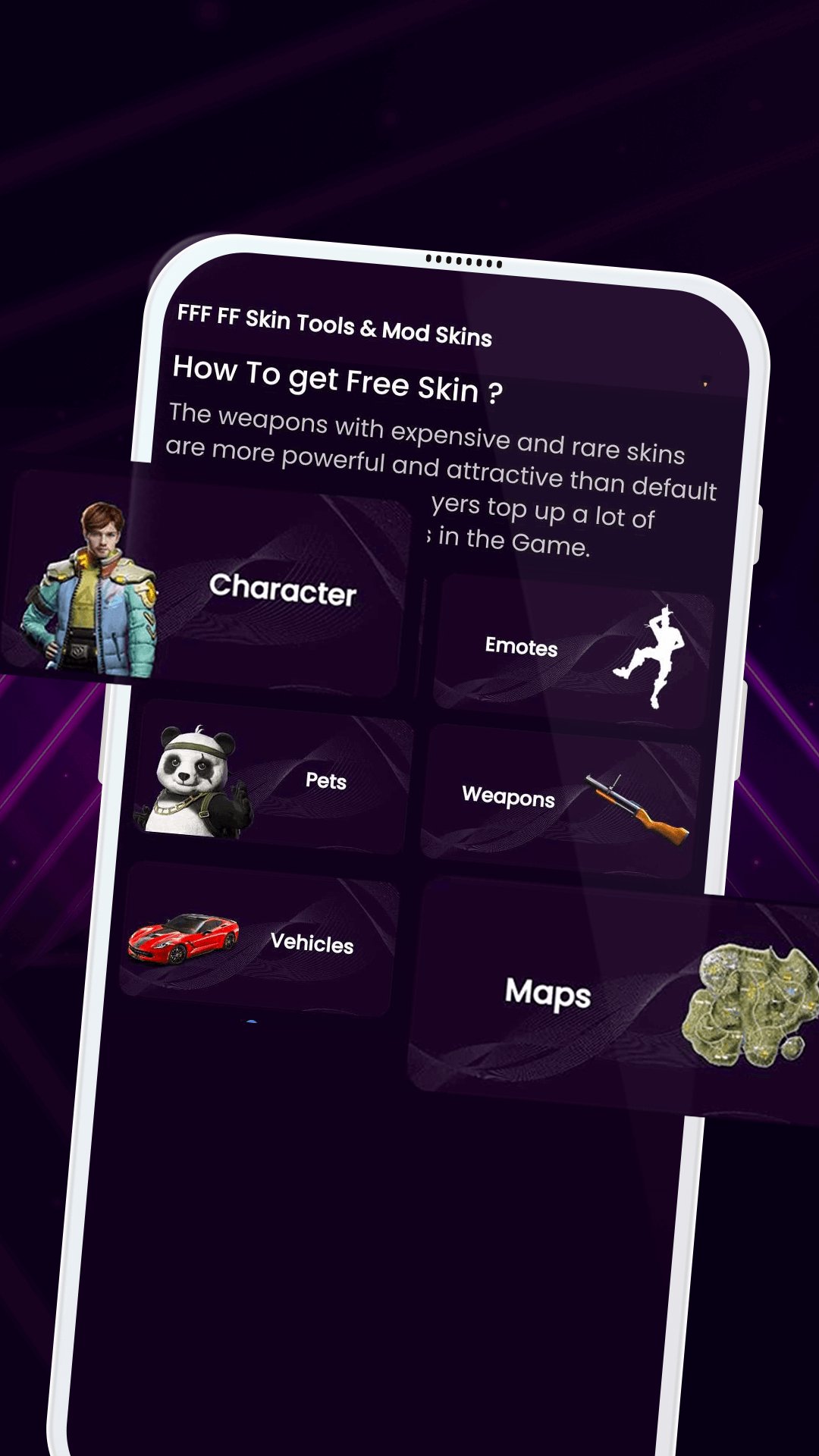 FFF FF Skin Tools & Mod Skins APK für Android herunterladen