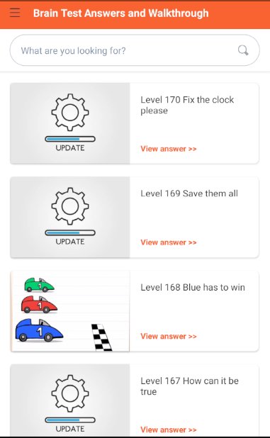 Brain Test Answers and Walkthrough [All Levels] APK for Android Download