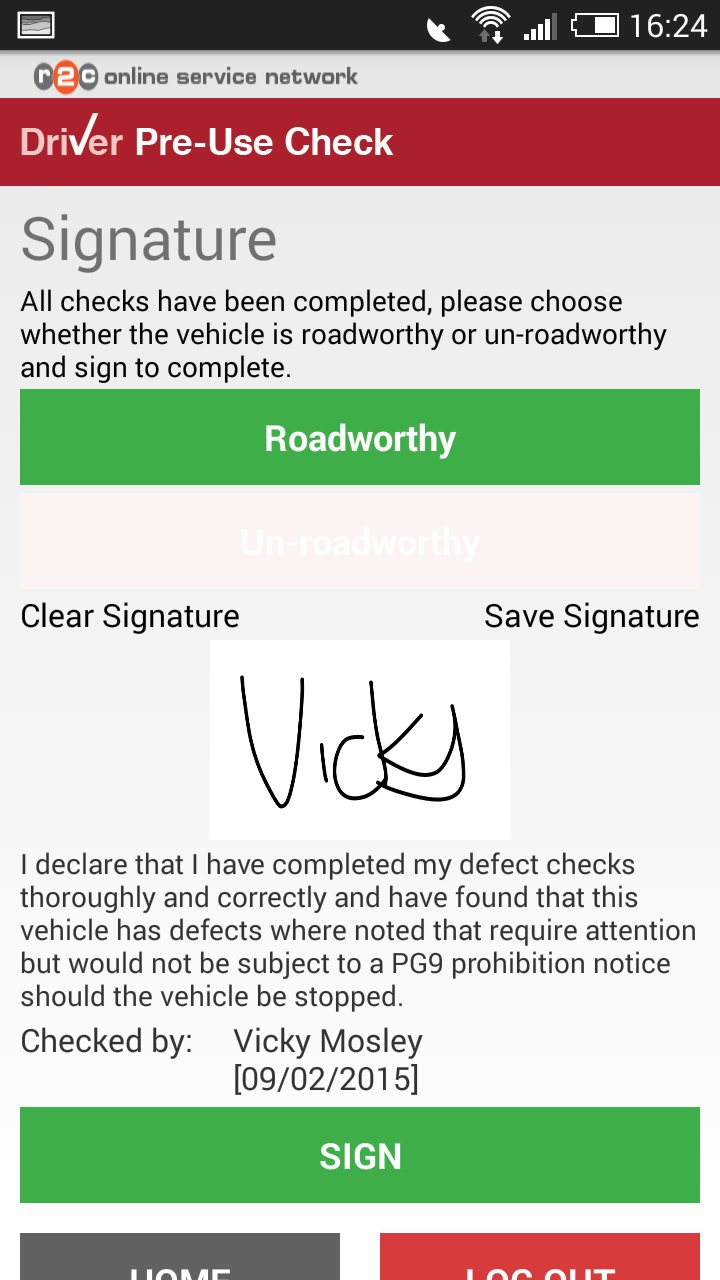 r2c Driver Pre-use Check APK for Android Download