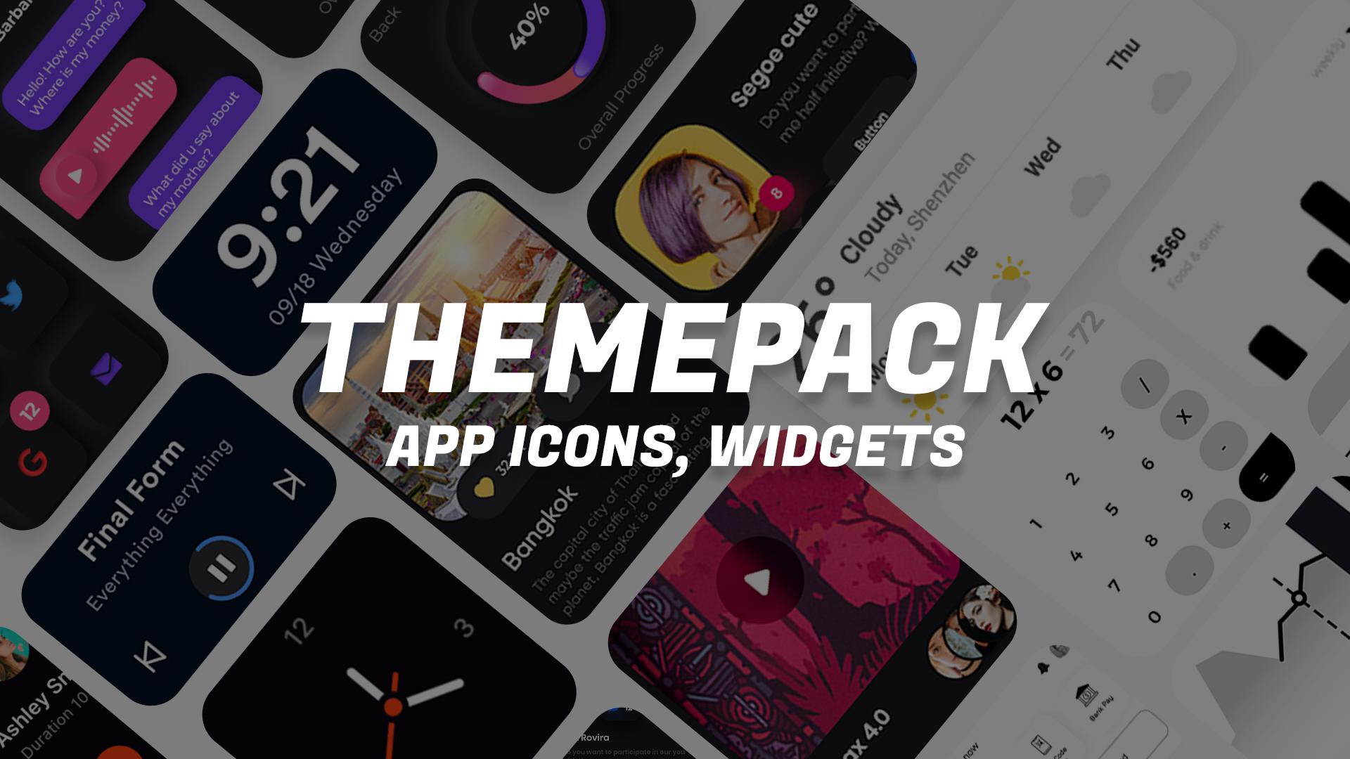 Download do APK de Themepack - Widgets, App Icons para Android Download do APK de Themepack - Widgets, App Icons para Android