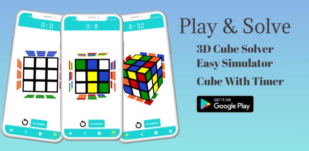 Rubik's Cube Solver Pro 3D أحدث إصدار 1.0.1 للأندرويد Rubik's Cube Solver Pro 3D أحدث إصدار 1.0.1 للأندرويد