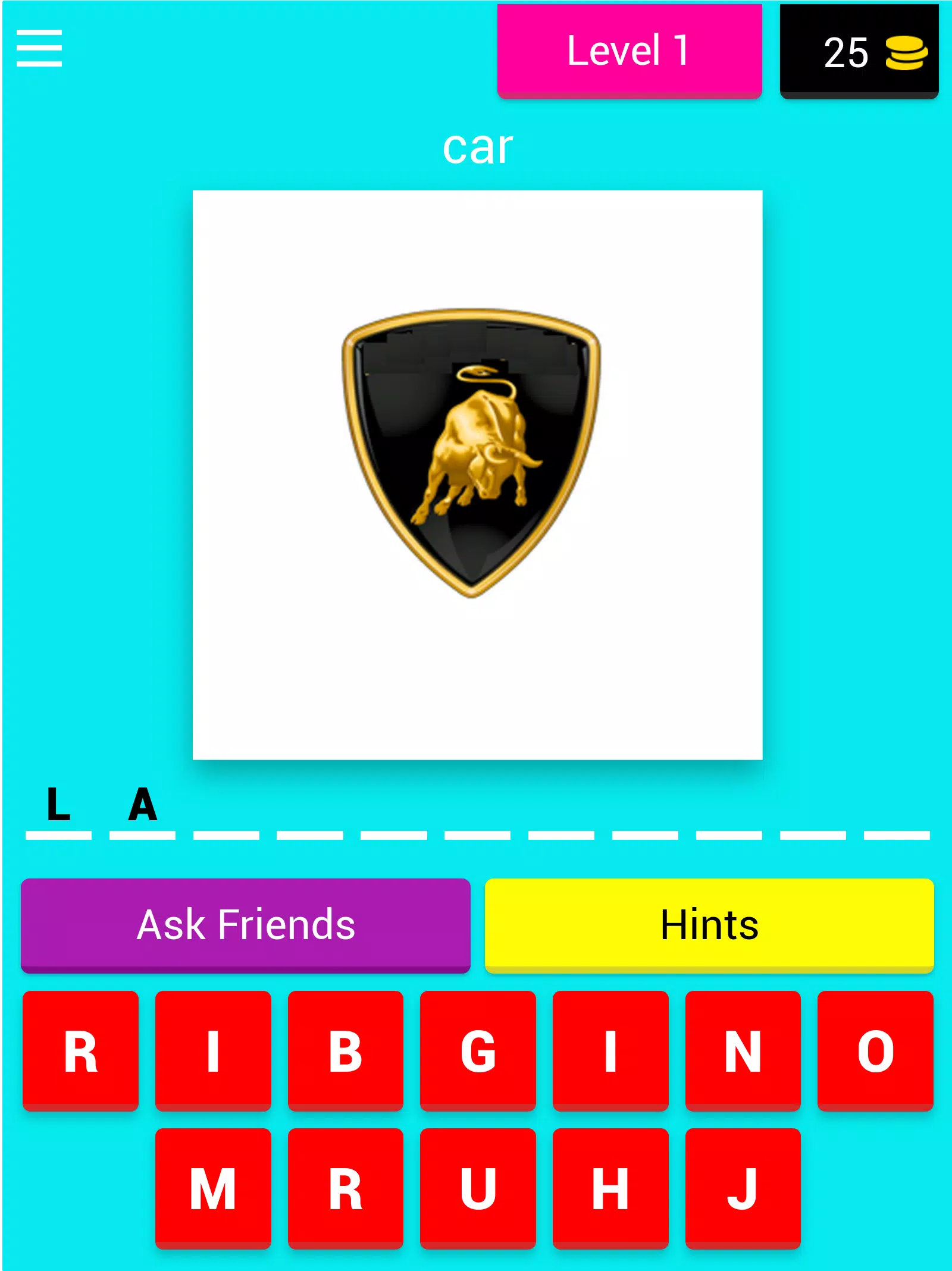 Green M Logo Quiz Level 4