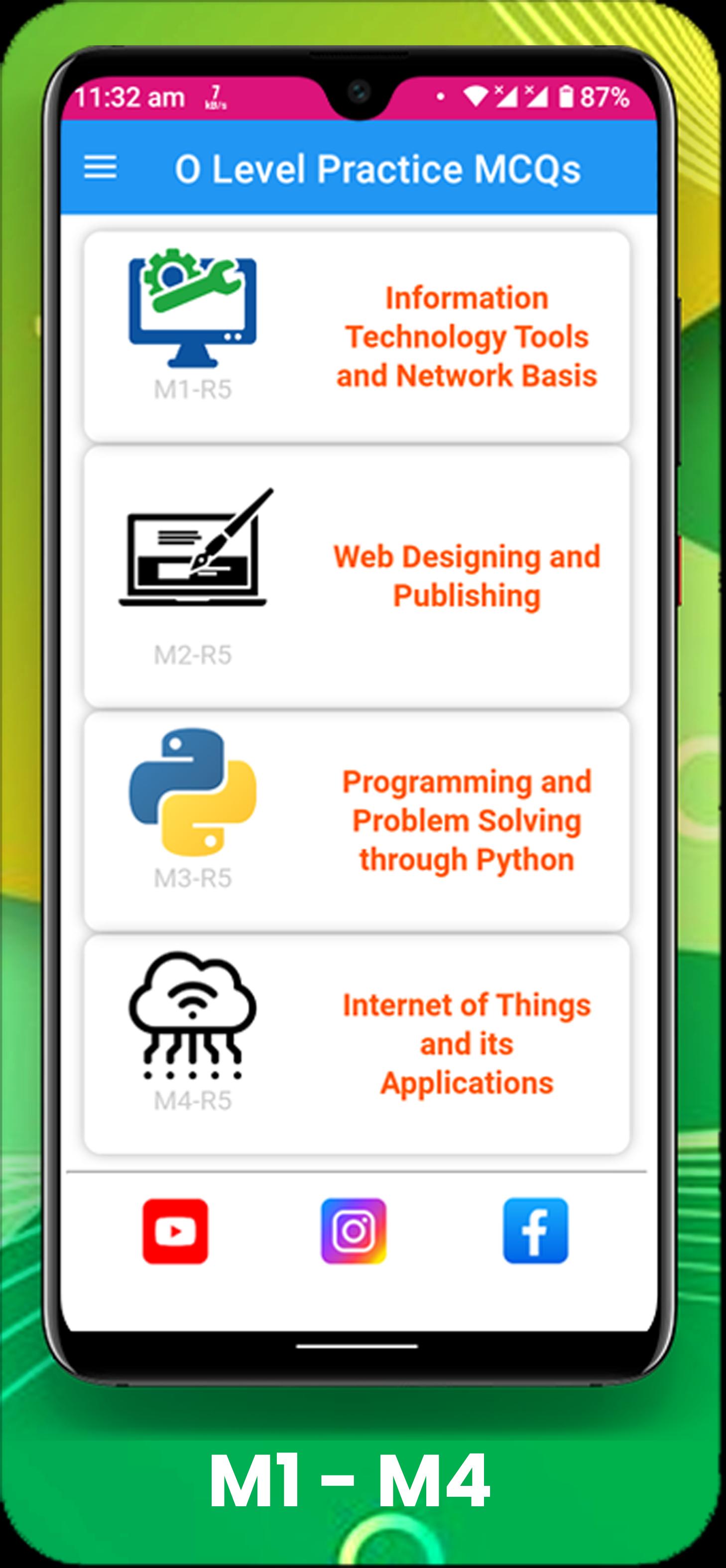 O Level Practice Mcqs Apk For Android Download