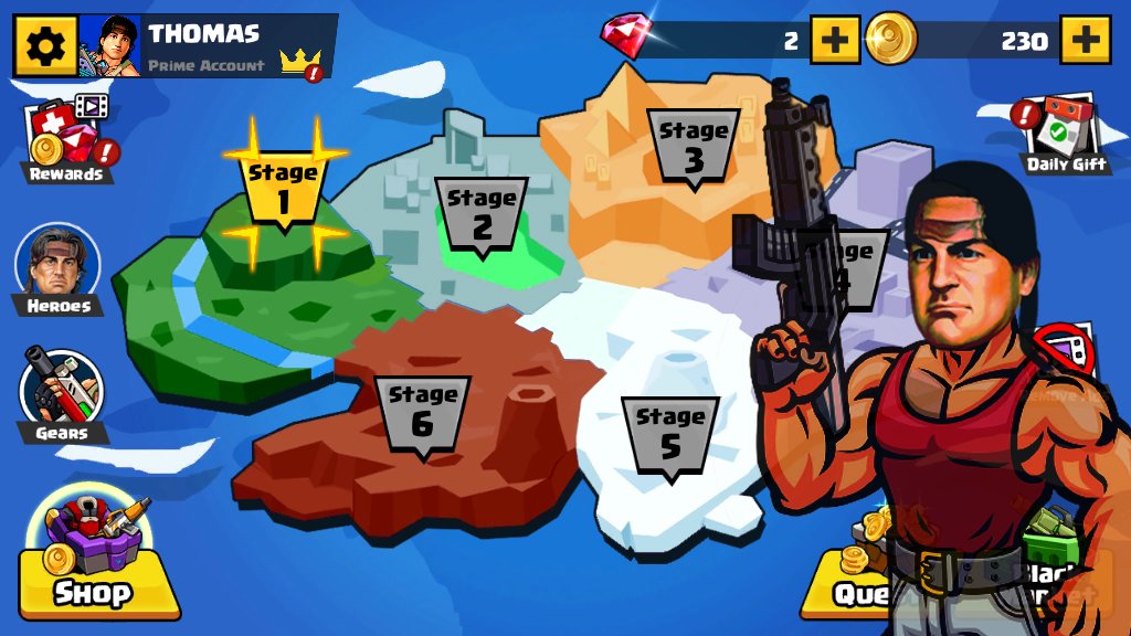 Rambo soldier - shooter game APK for Android Download