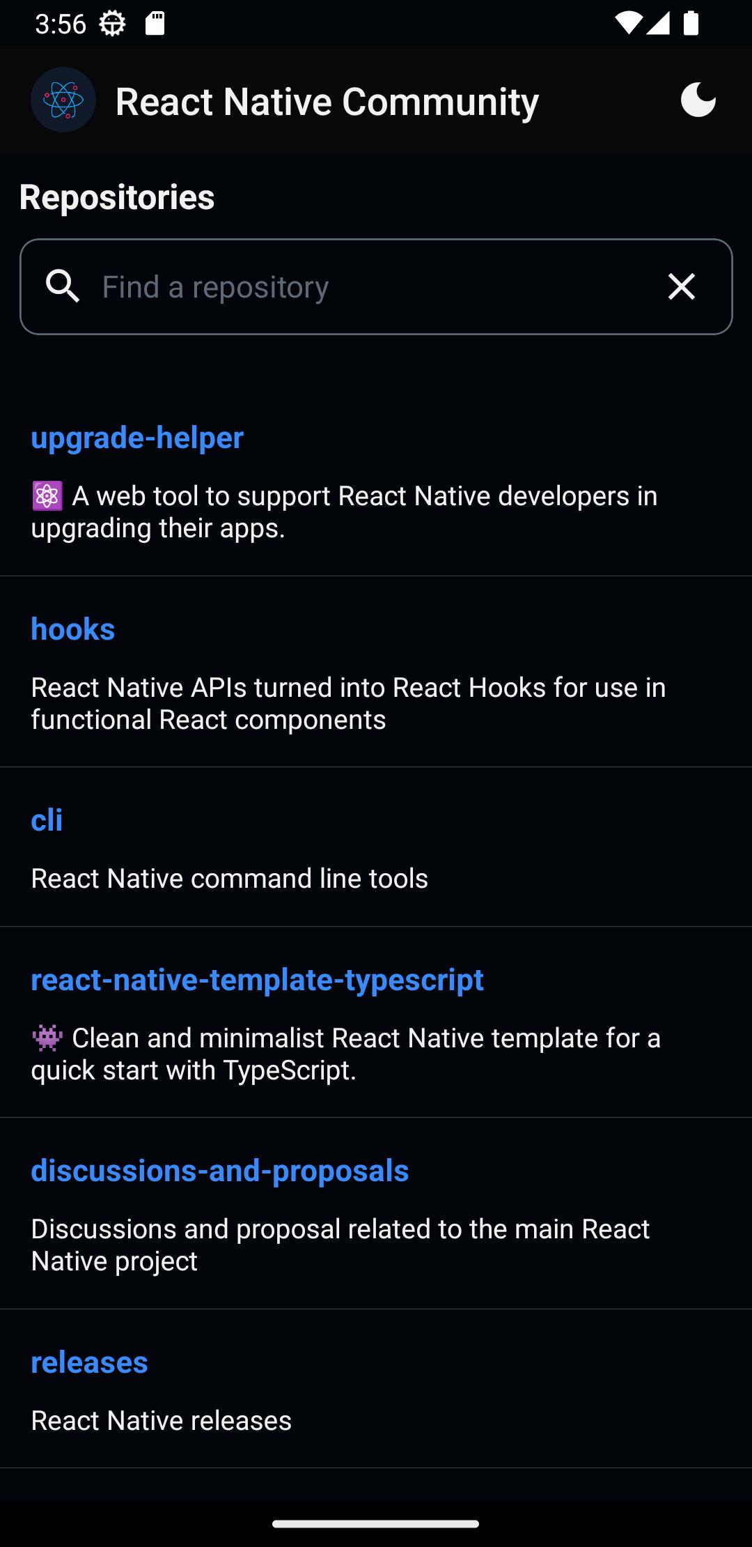React Native Community App APK do pobrania na Androida React Native Community App APK do pobrania na Androida
