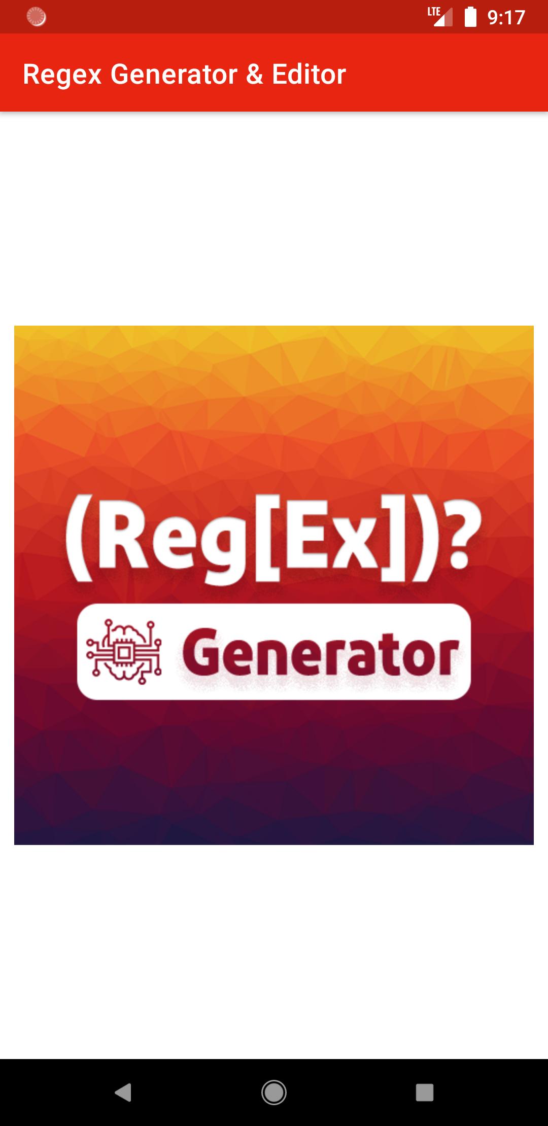 RegEx : Generate, Test & Edit APK for Android Download RegEx : Generate, Test & Edit APK for Android Download