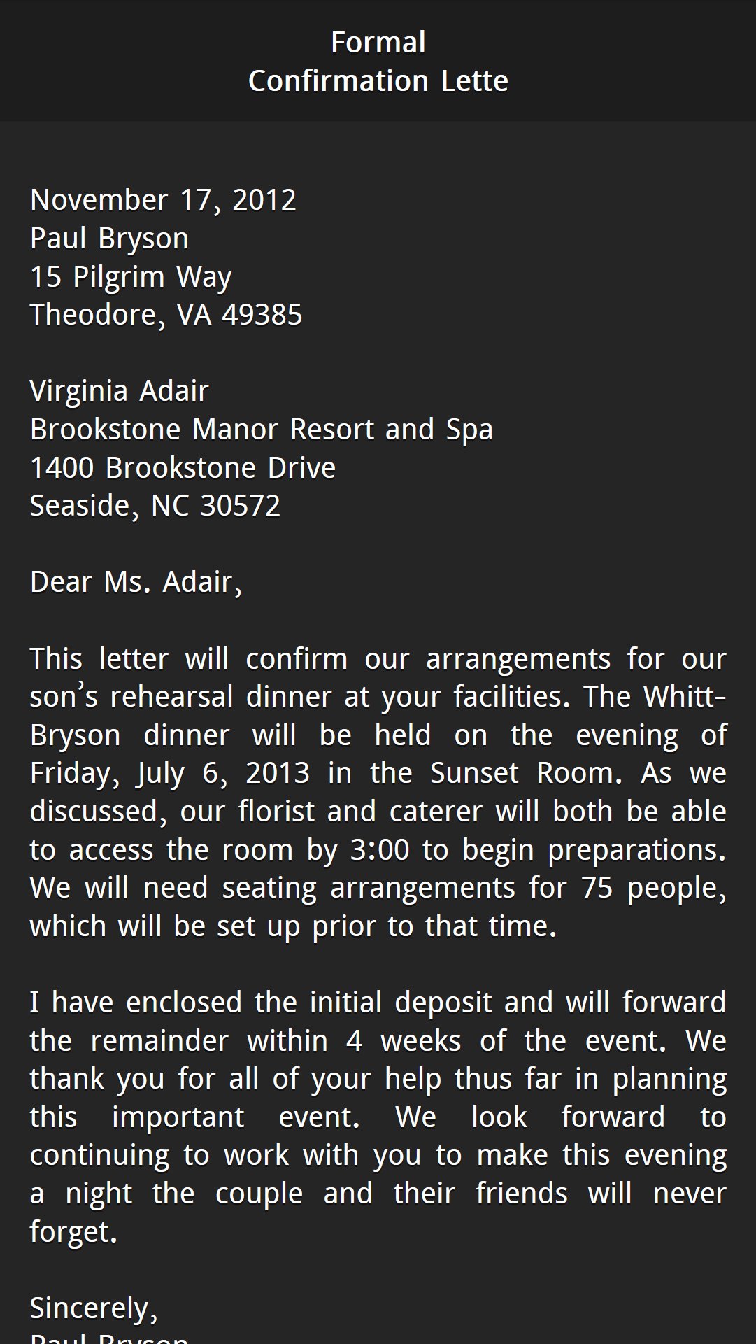 Official Letter Format - Letter Writing Sample APK for Android Download