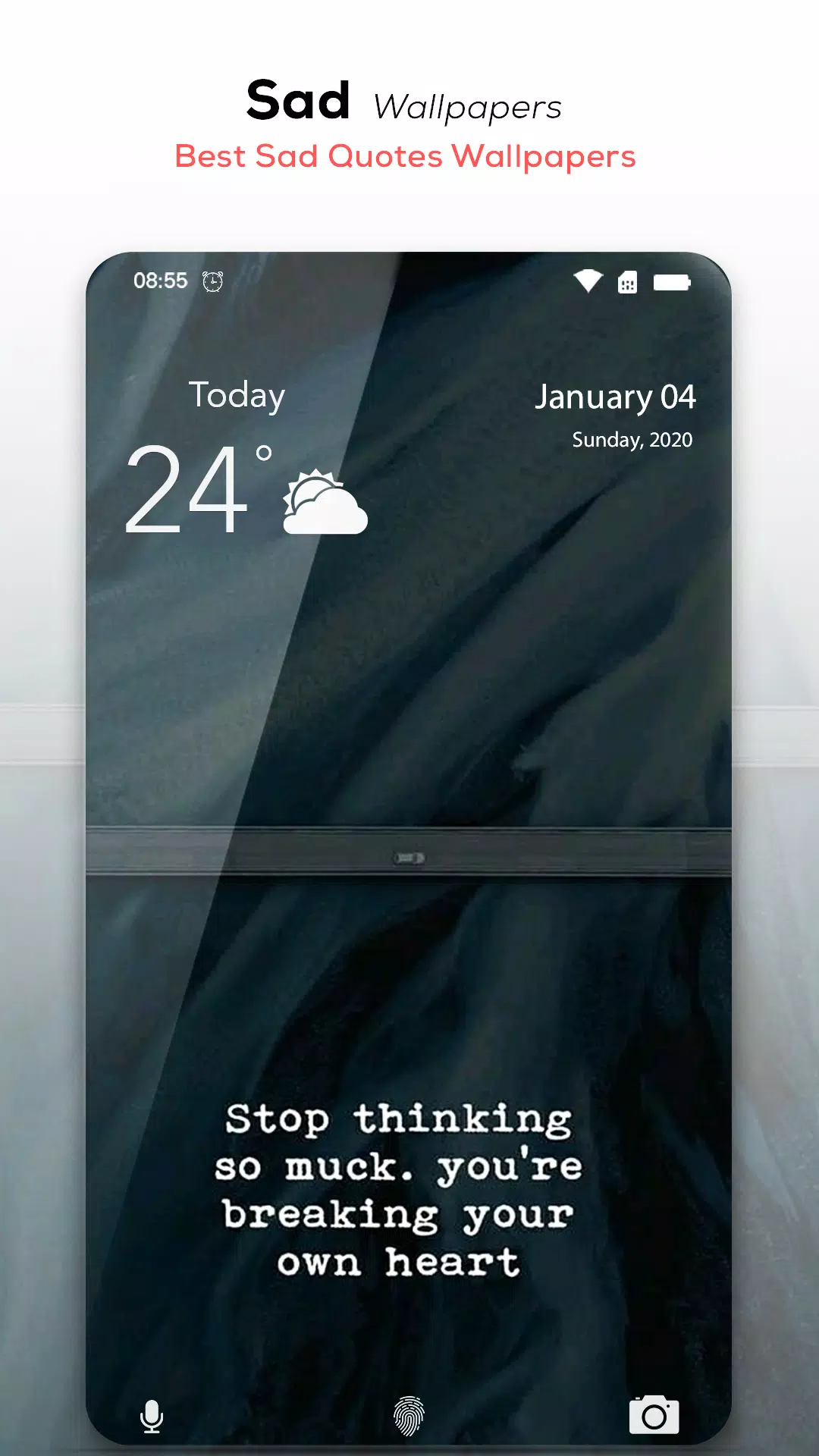 Sad Thinking Wallpaper