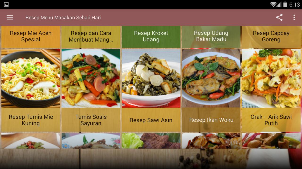 Daftar Menu Masakan Sehari Hari – newstempo Daftar Menu Masakan Sehari Hari – newstempo