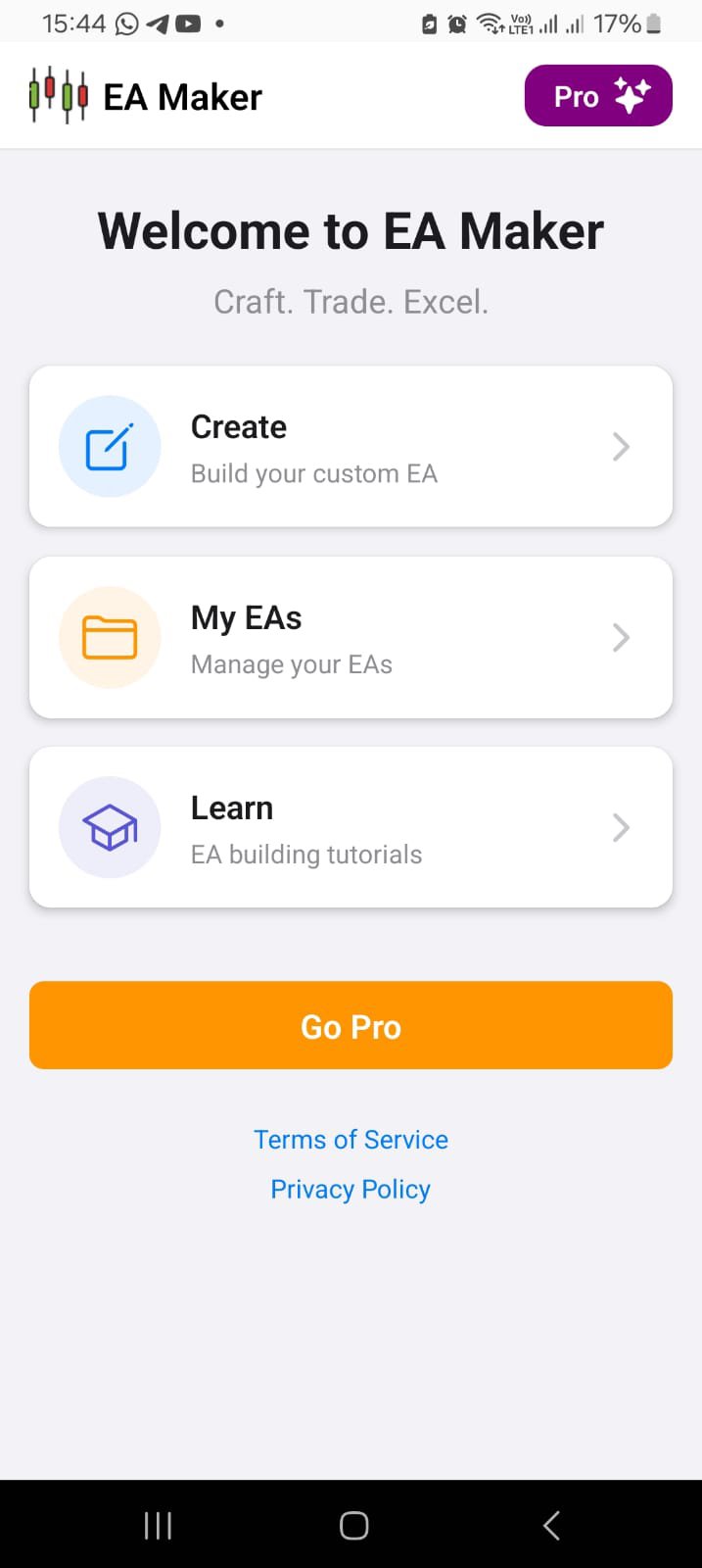 EA Maker - Trading bot builder APK for Android Download