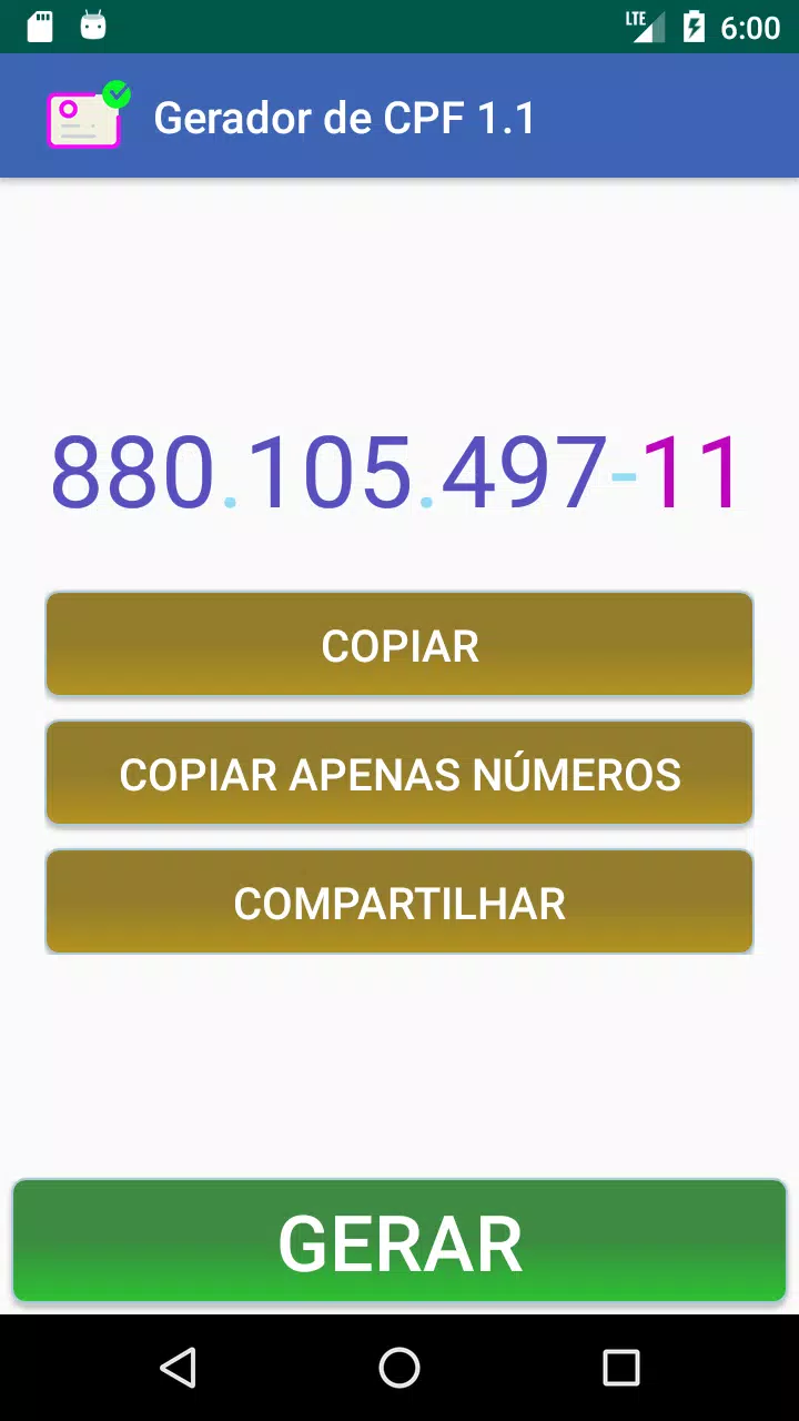 GERADOR DE CPF APK Pour Android Télécharger, 59% OFF GERADOR DE CPF APK Pour Android Télécharger, 59% OFF