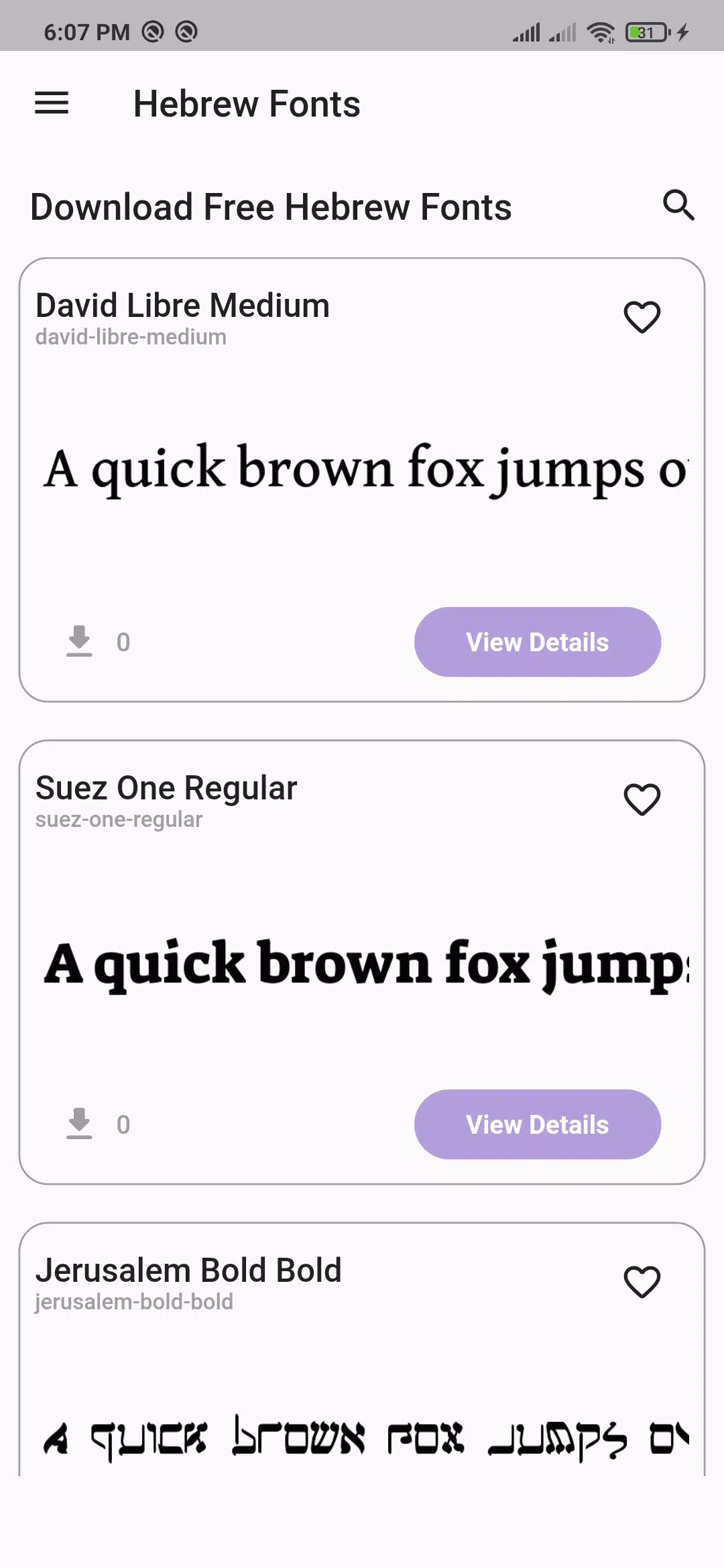 Hebrew Fonts Free Download