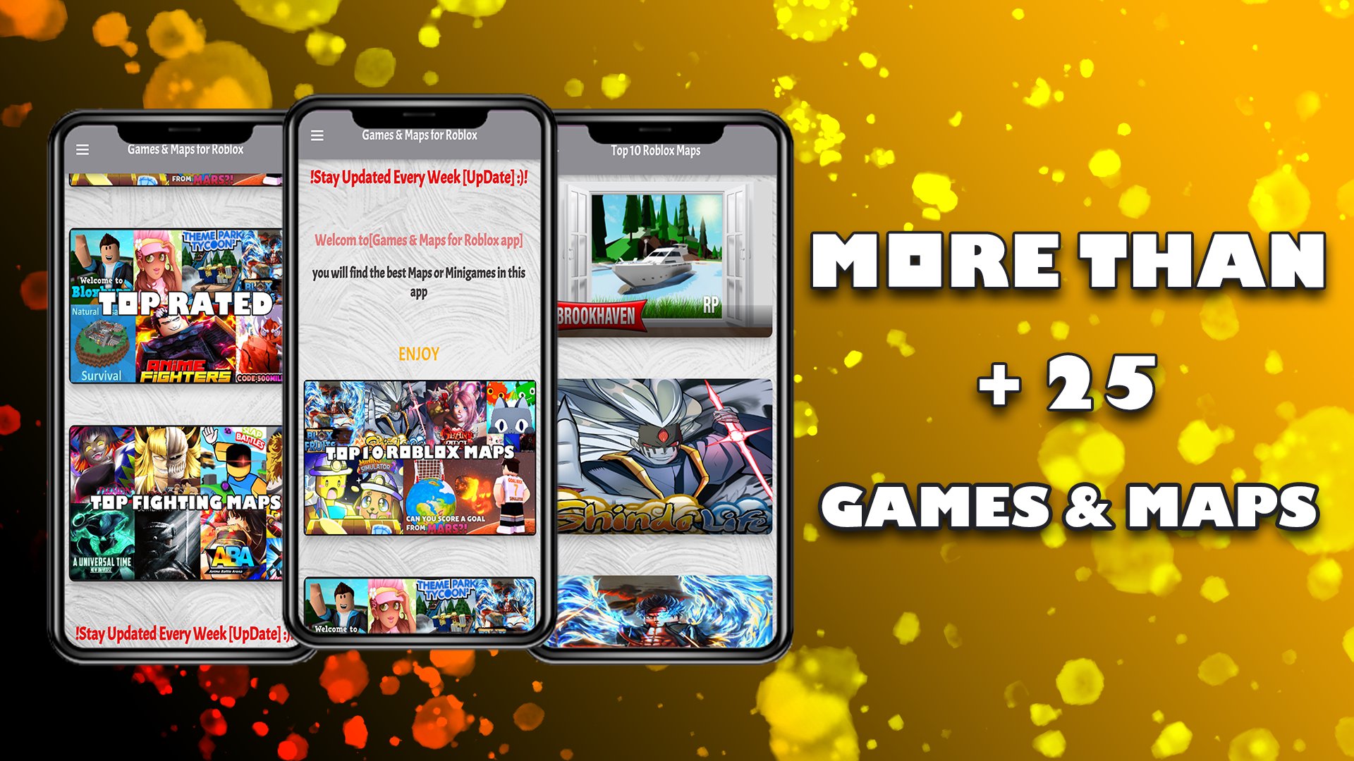 ดาวน์โหลด Games & Maps for Roblox APK สำหรับ Android