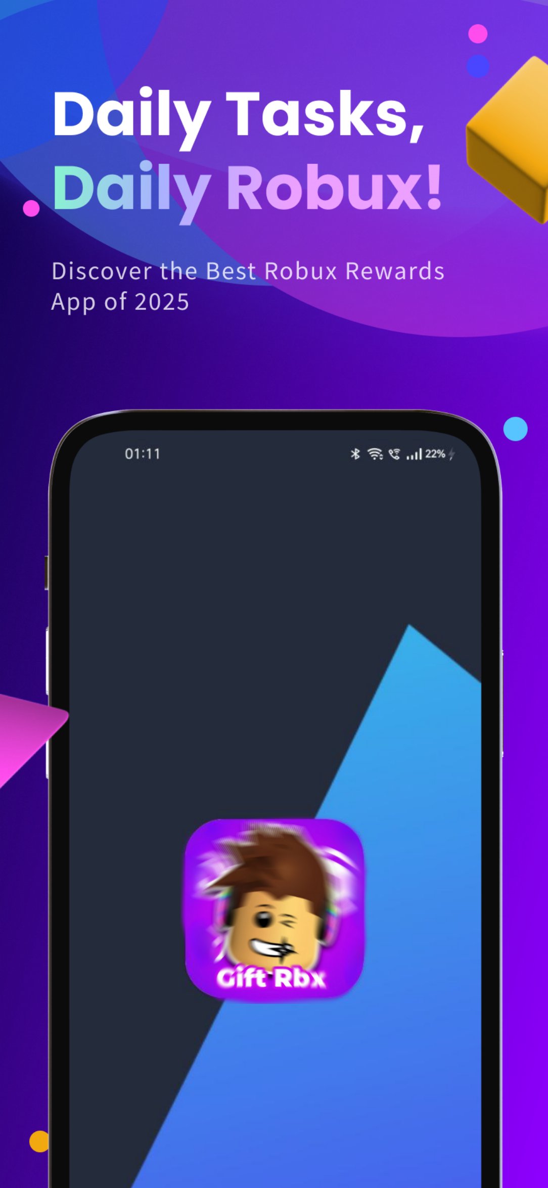 Download ROBUX ONE: Get Real Robux Latest Version 1.1 Android APK File