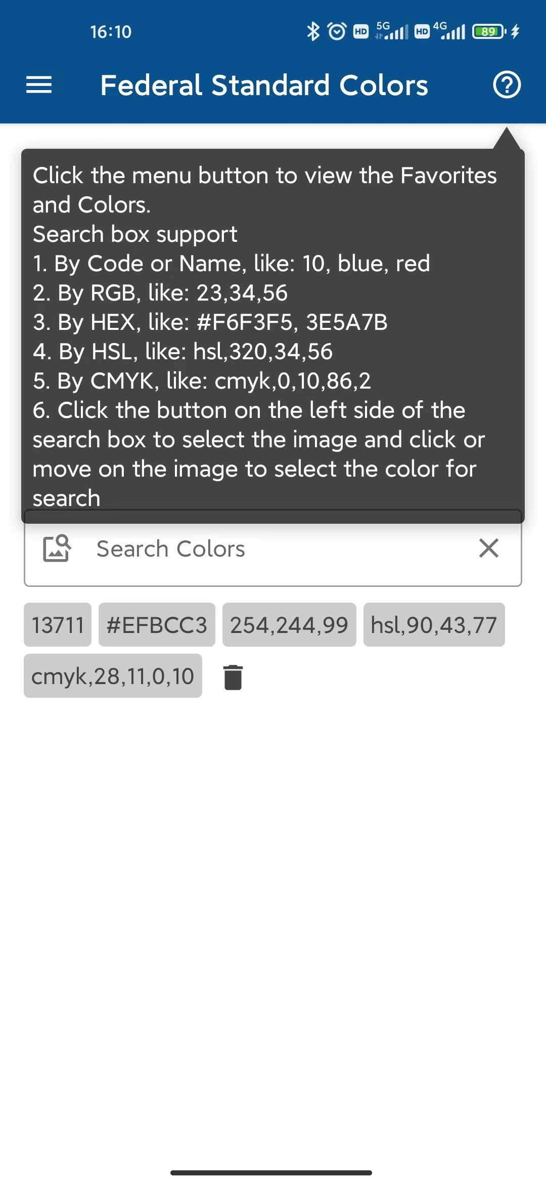 Federal Standard Colors APK for Android Download