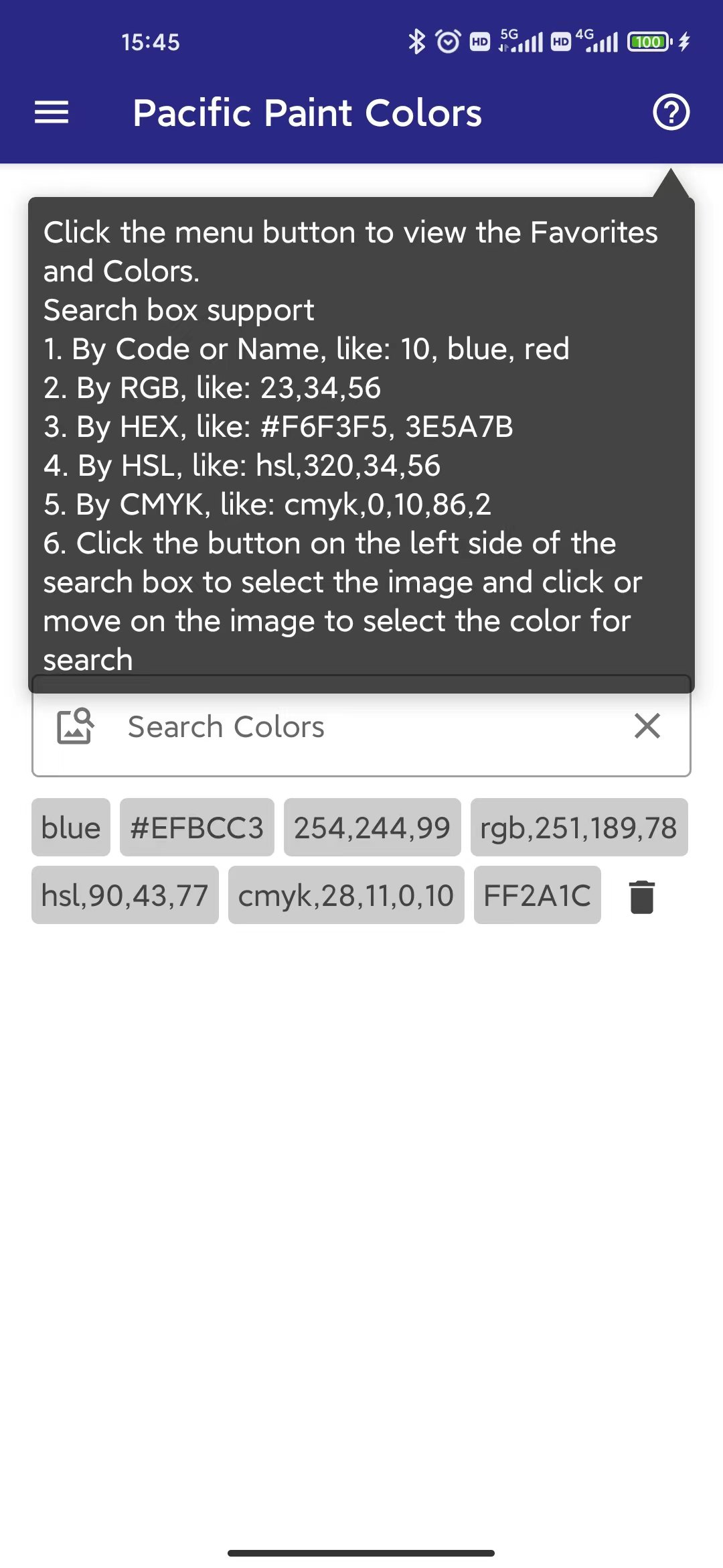 Download do APK de Pacific Paint Colors para Android