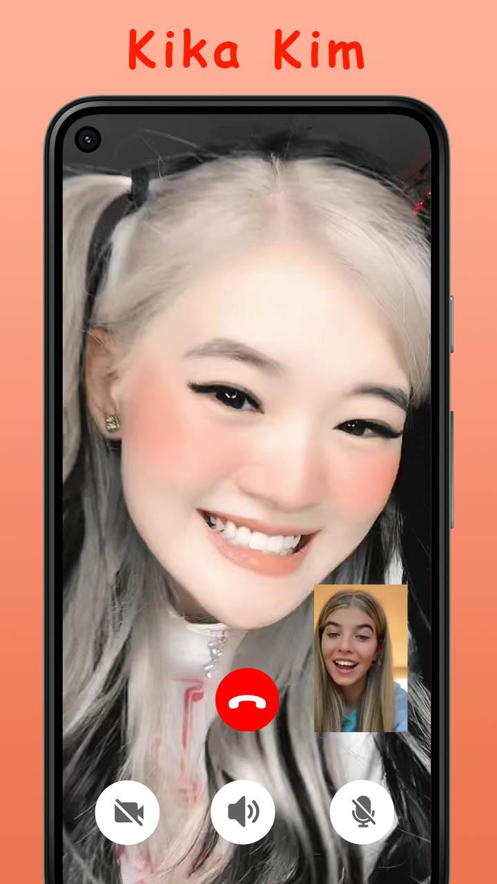 Download Do Apk De Kika Kim Fake Video Call Para Android