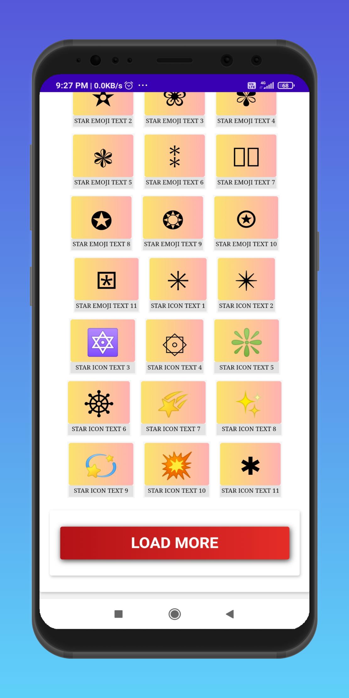 Star Text Symbol APK star-text-symbol-apk