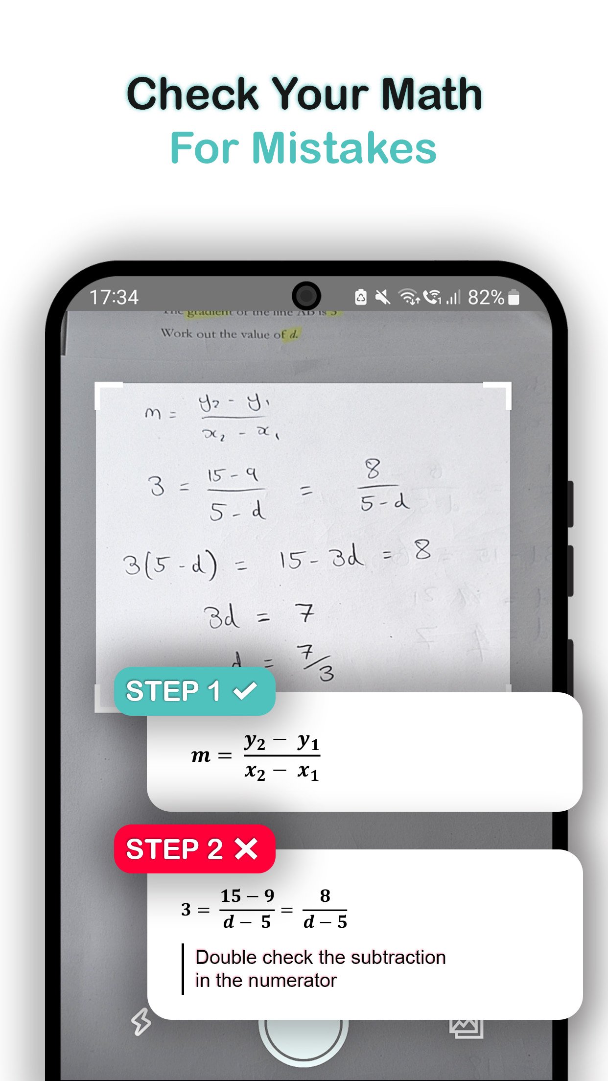 ดาวน์โหลด Stimy - Math Solver & Tutor APK สำหรับ Android