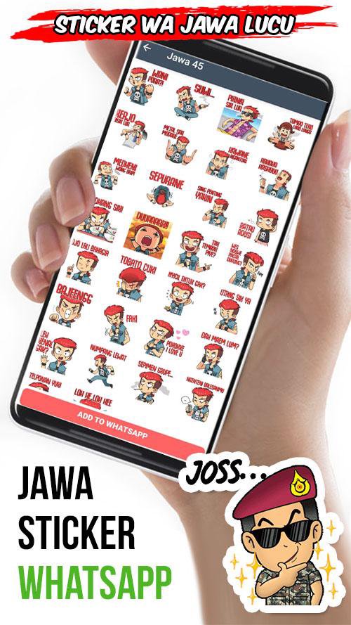 Descargar WA Sticker Jawa WAStickerApps Jowo Guyon APK Última Versión 2 ...