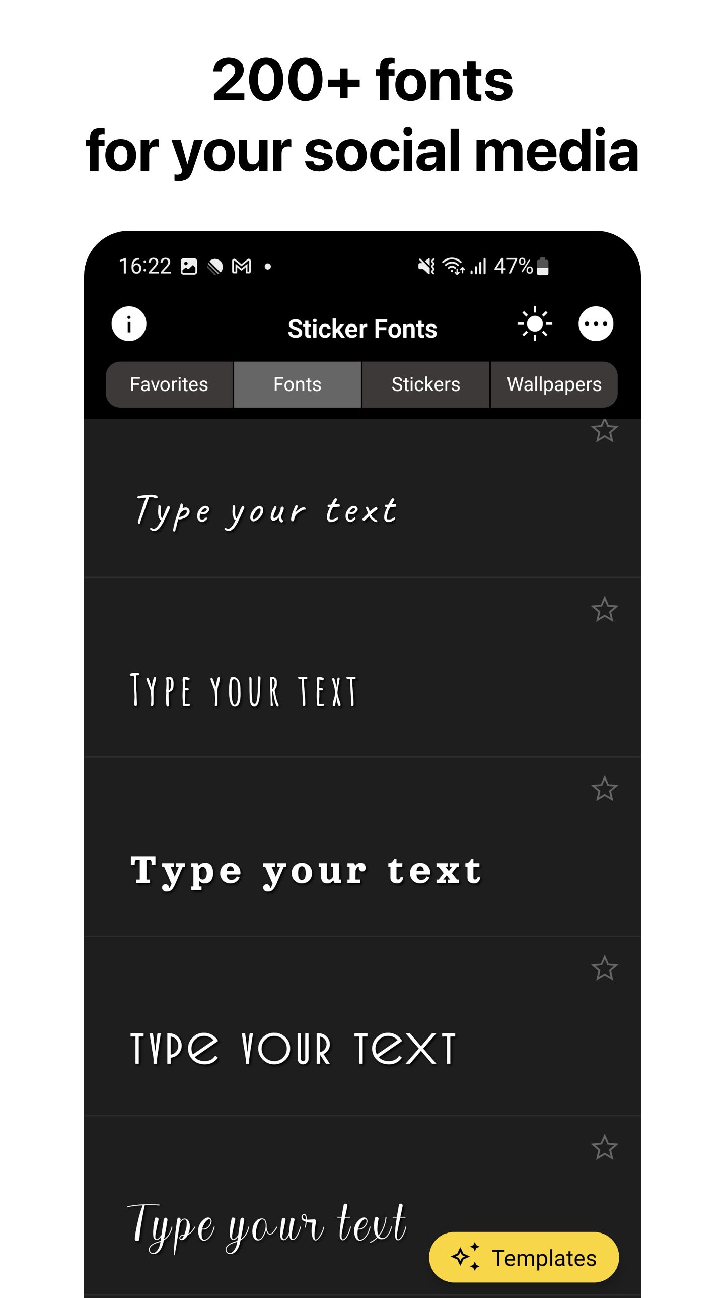 Sticker Fonts APK for Android Download
