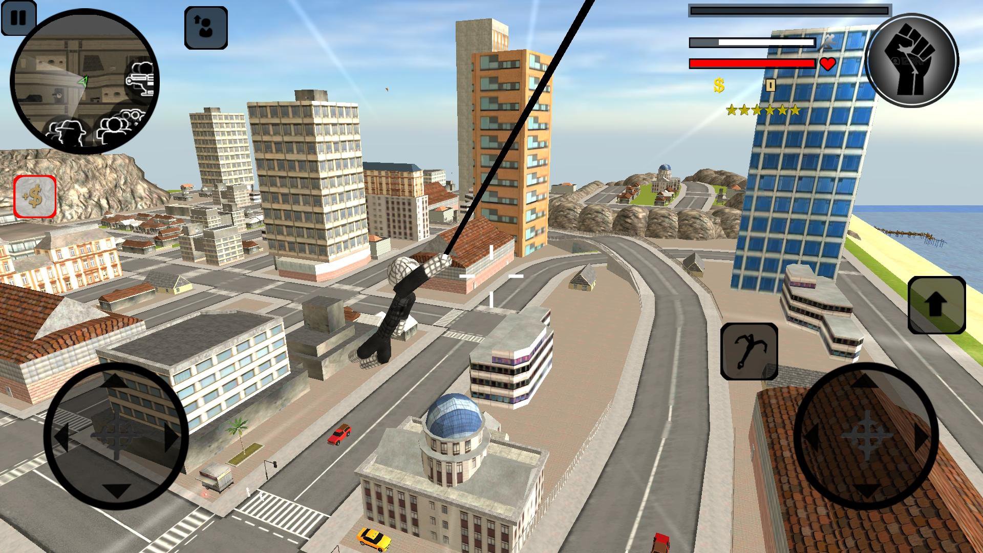 Black Spider Stickman Mafia Crime Rope Hero 2019 APK for Android Download