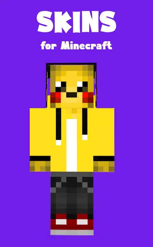 Pokemon Minecraft Skins Pikachu