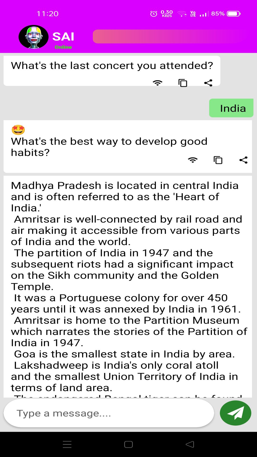 SAI - An Offline Chatbot APK for Android Download