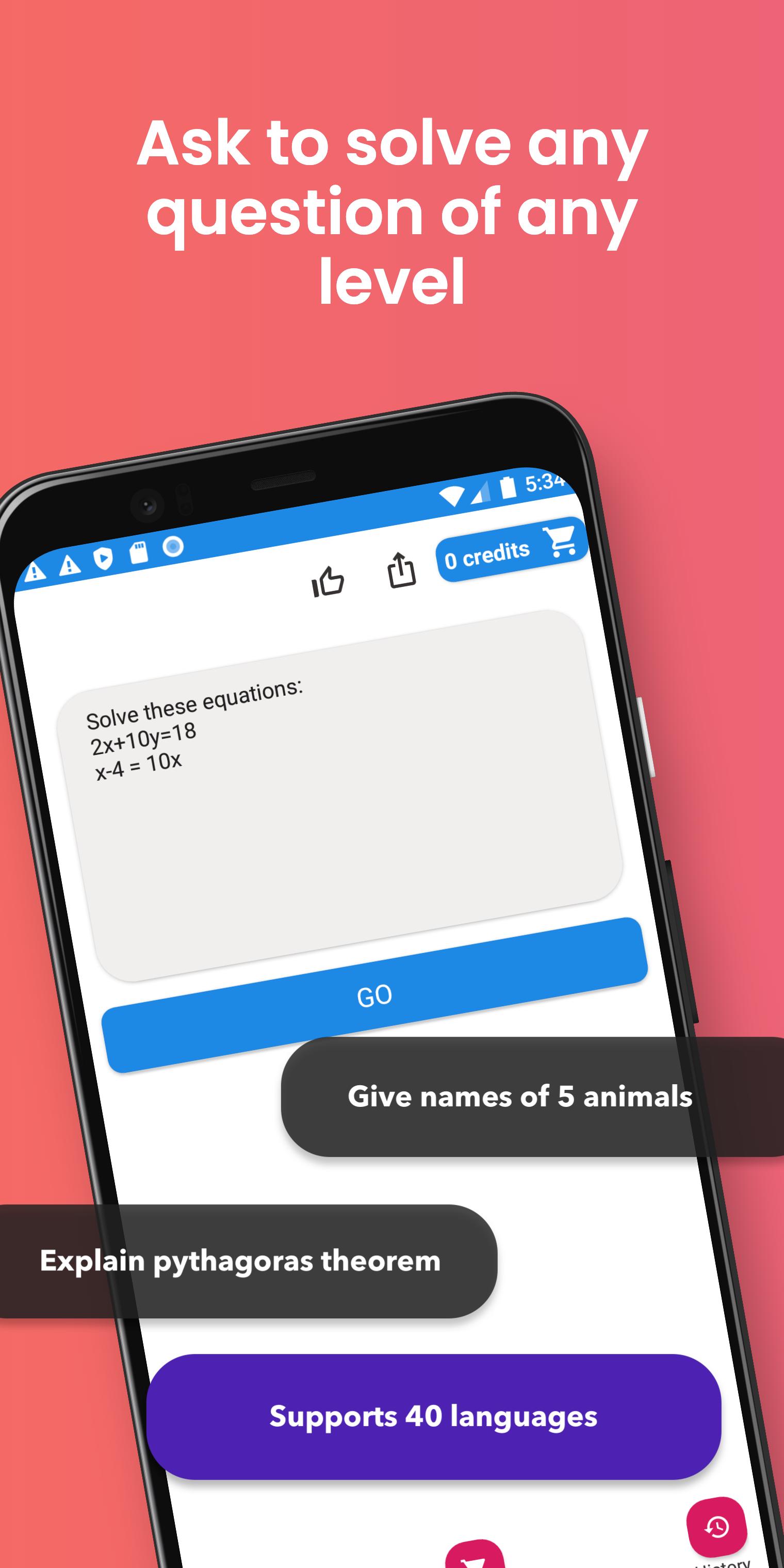 Descarga De Apk De Ai Homework Helper Ai Tutor Para Android