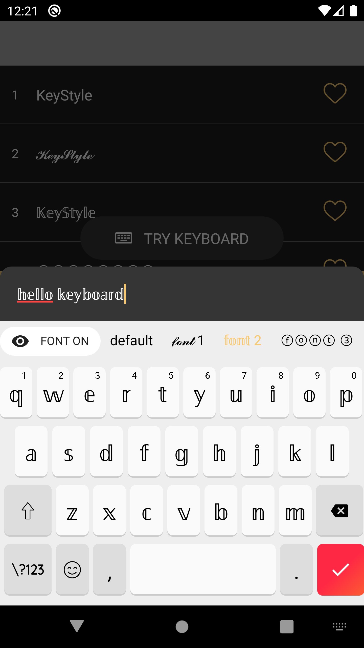 KeyStyle APK للاندرويد تنزيل