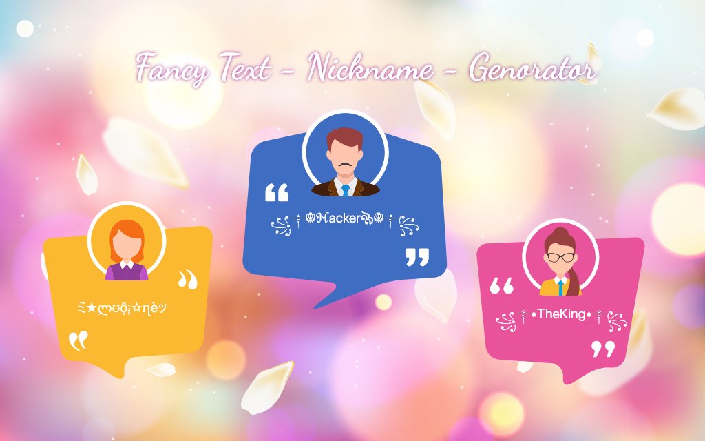 Fancy Text - Nickname Generator APK for Android Download