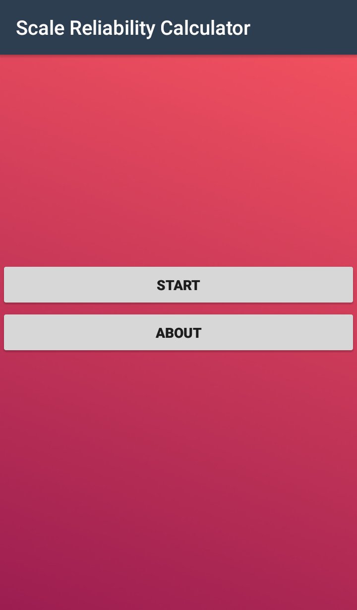 Scale Reliability Calculator APK for Android Download