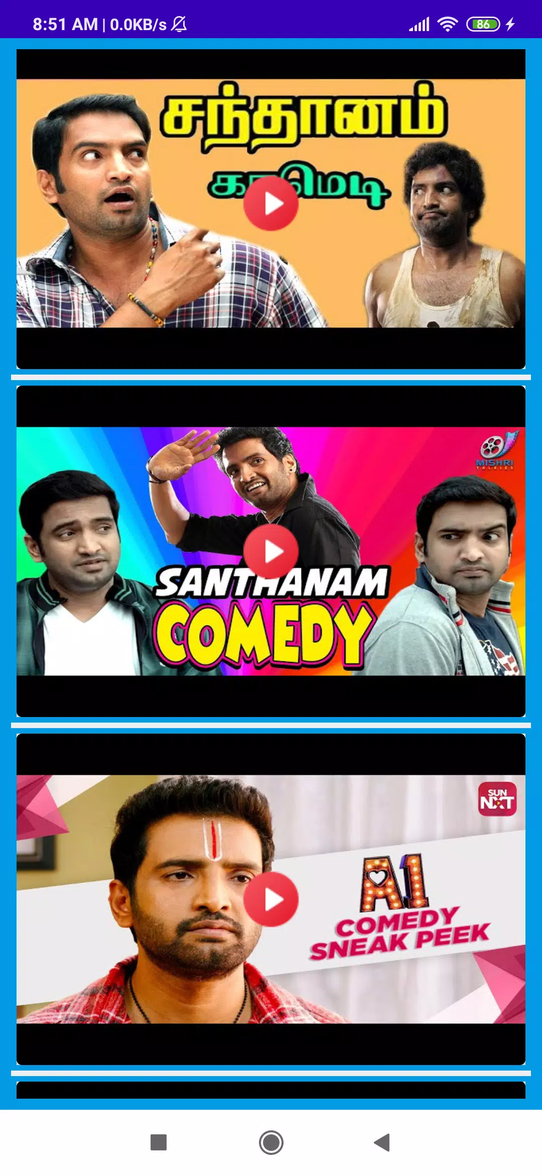 Santhanam Comedy