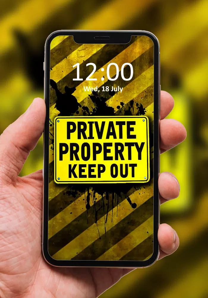 Keep Out Wallpaper