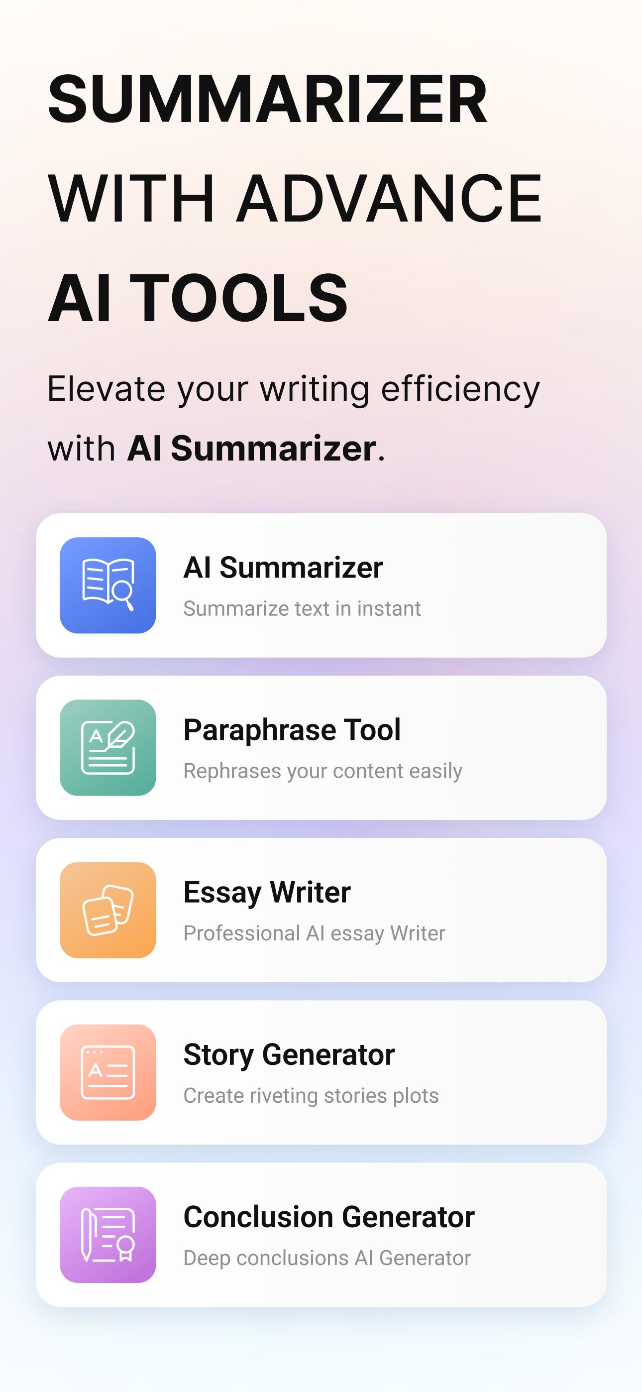 Ai Summarizer Text Summary Apk Untuk Unduhan Android