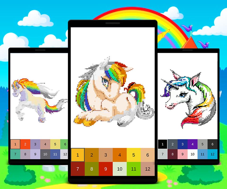 Unicorn Color By Number Paint Unicorn Pixel Art APK For Android Download unicorn-color-by-number-paint-unicorn-pixel-art-apk-for-android-download