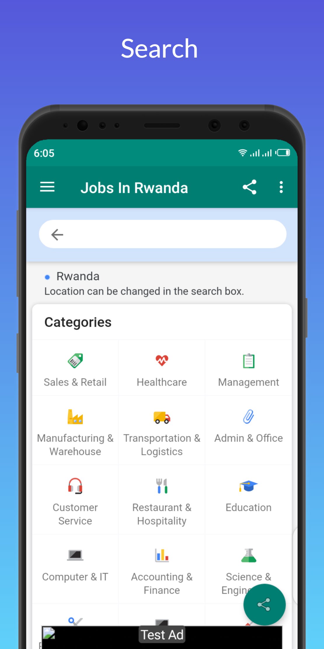 Amakuru y' akazi mu rwanda APK for Android Download