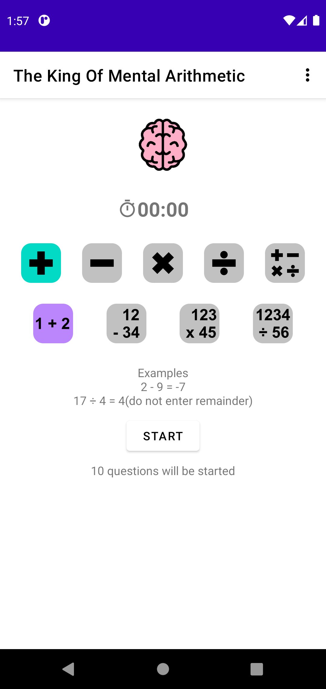 The King Of Mental Arithmetic APK for Android Download