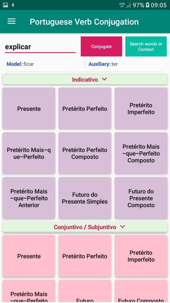 Portuguese Verbs Conjugation Verb Conjugator For Android APK Download portuguese-verbs-conjugation-verb-conjugator-for-android-apk-download