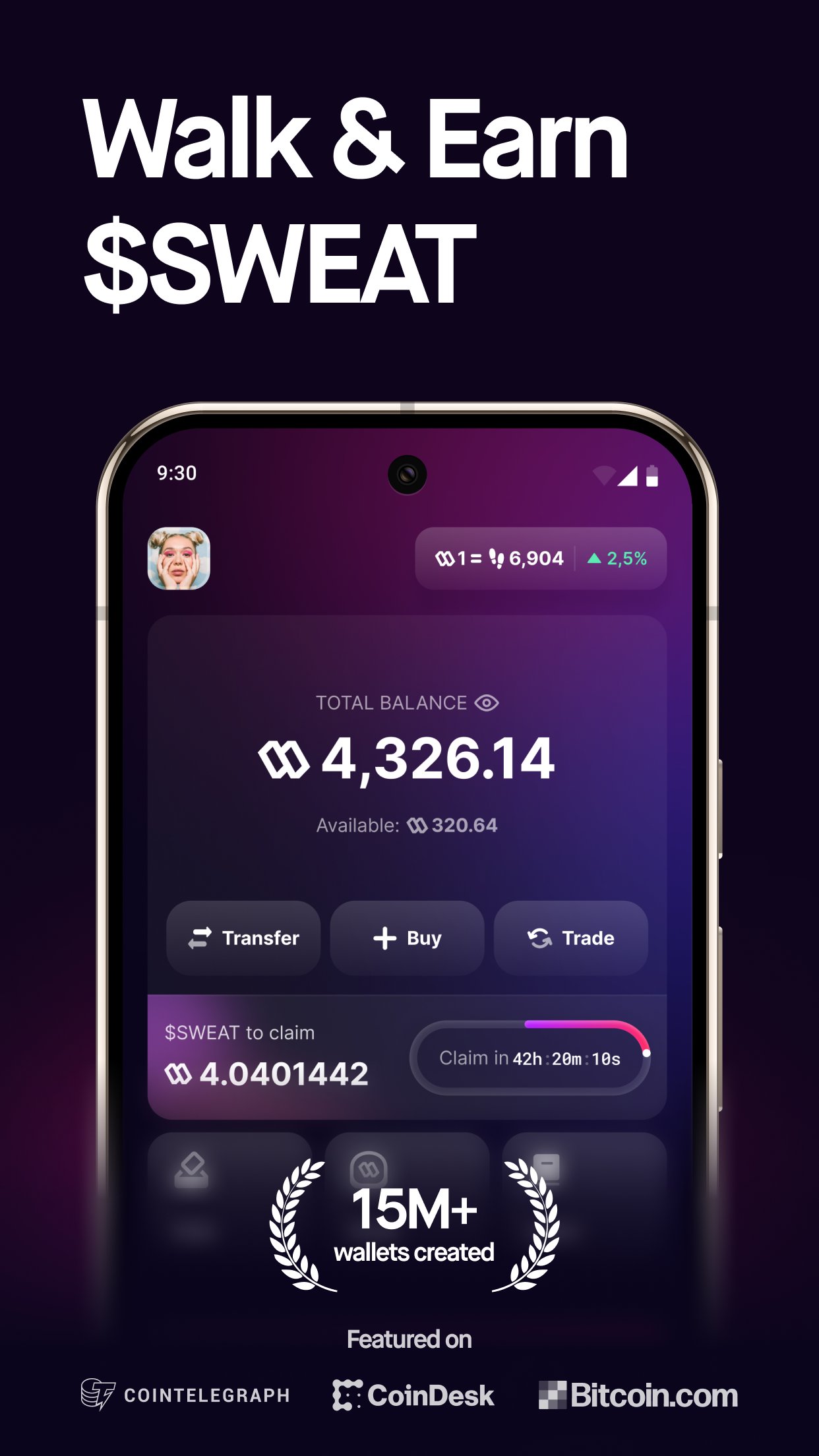 Sweat Wallet APK für Android herunterladen