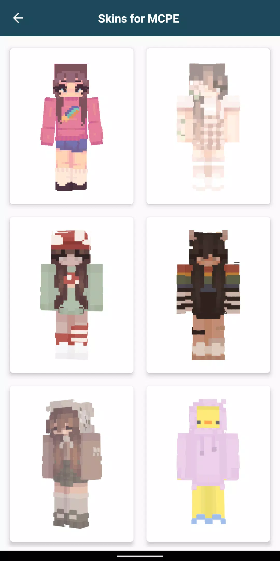 Minecraft Girl Skins Template Aesthetic Official Site | www ...