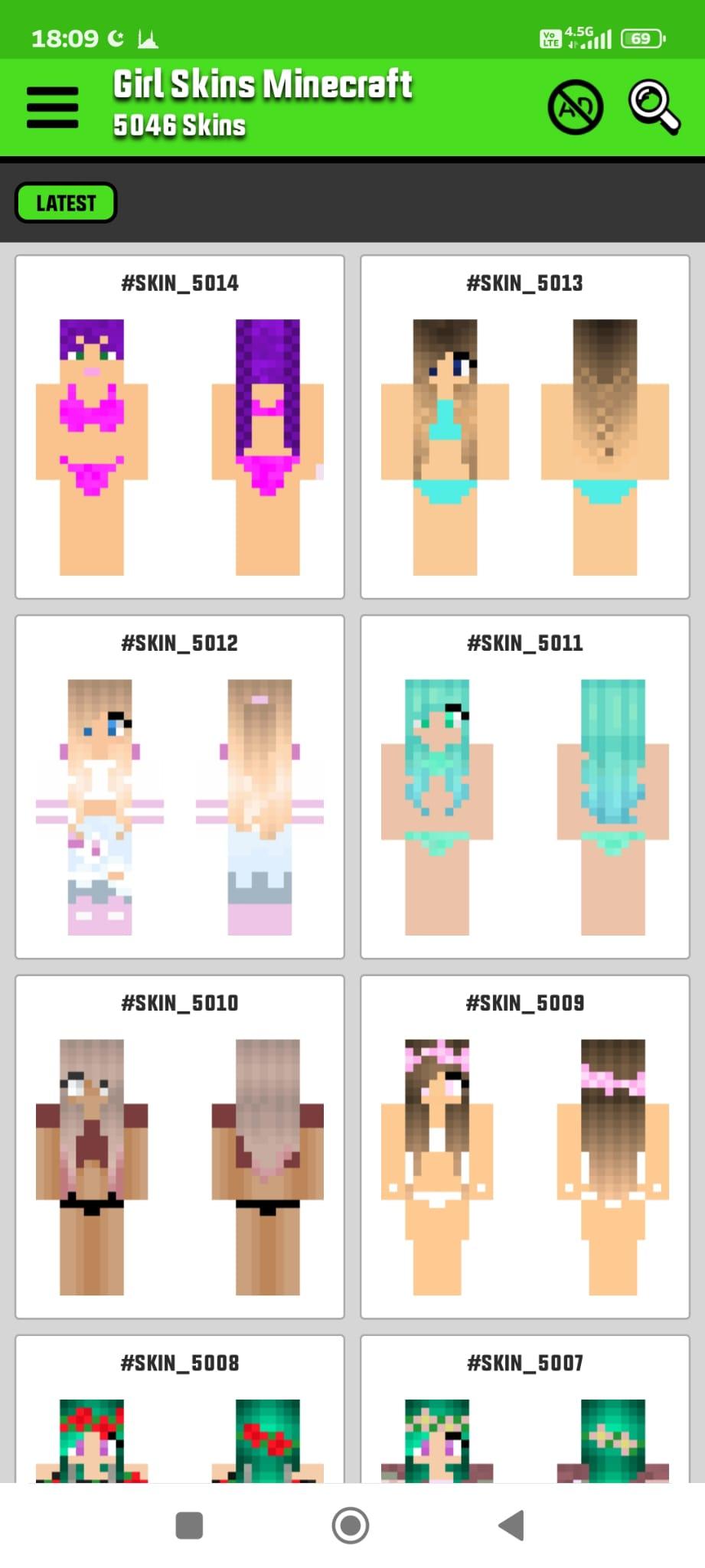Android용 Bikini Skins For Minecraft Pe Apk 다운로드