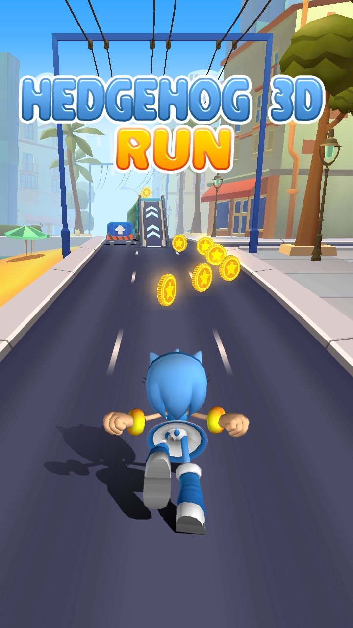 Hedgehog Blue Runner APK for Android Download