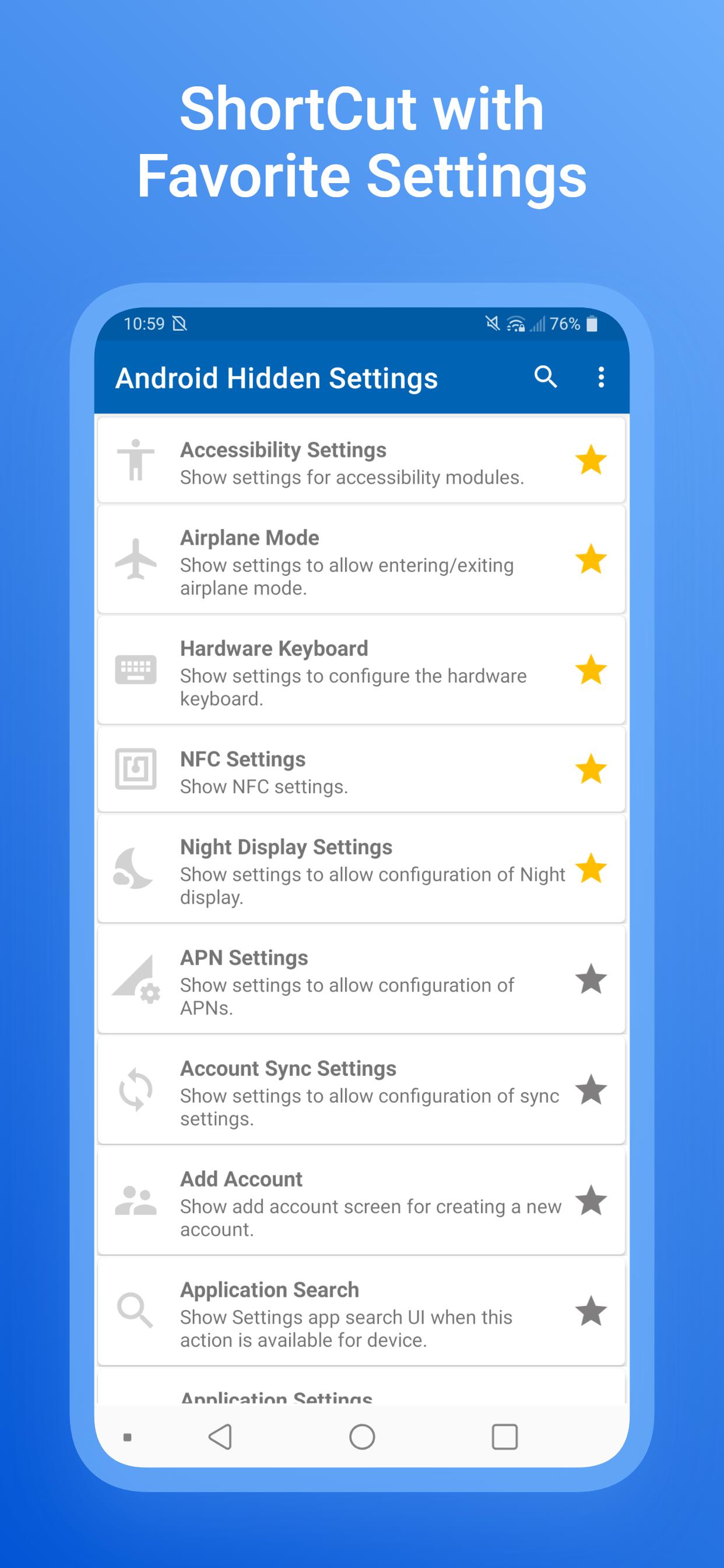 Android All Settings Apk For Android Download