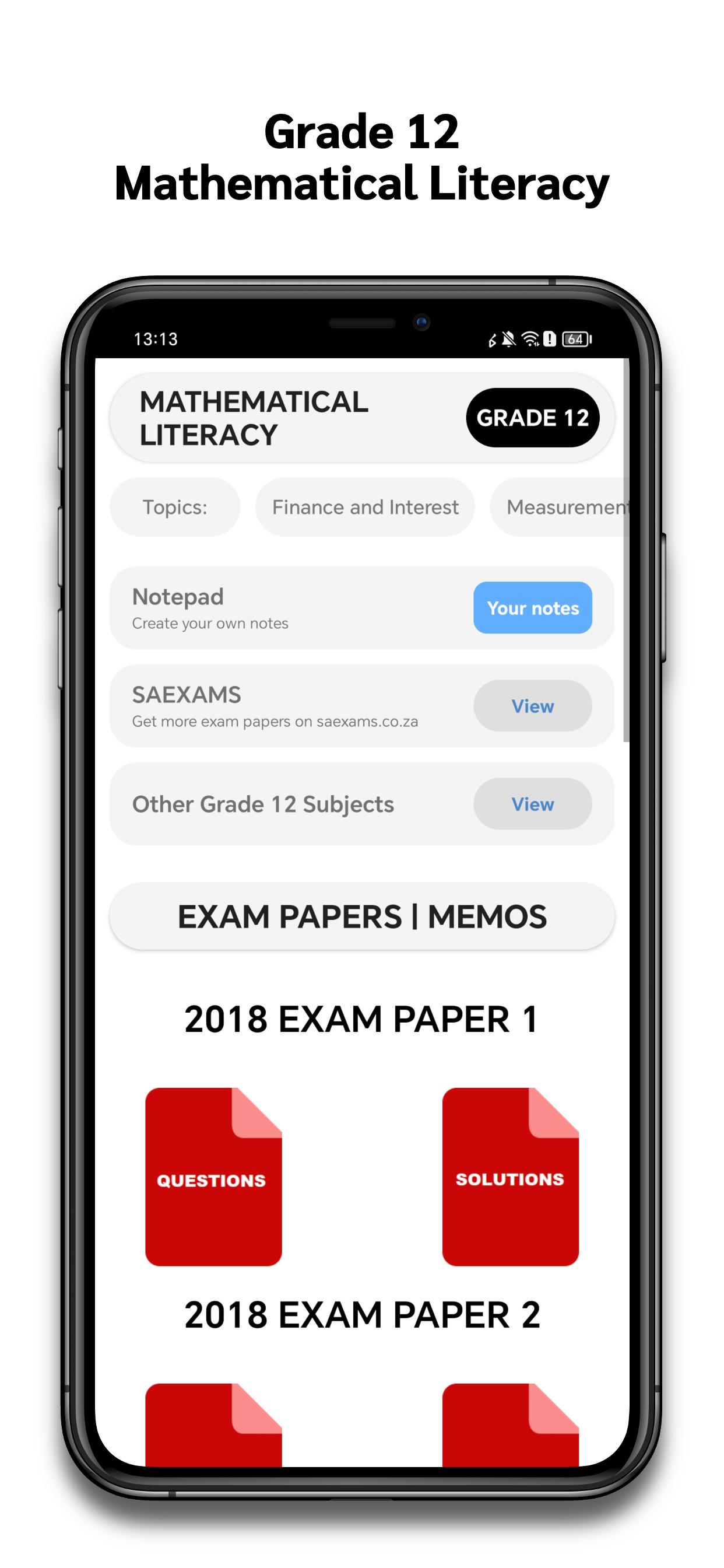 Grade 12 Mathematical Literacy APK for Android Download Grade 12 Mathematical Literacy APK for Android Download