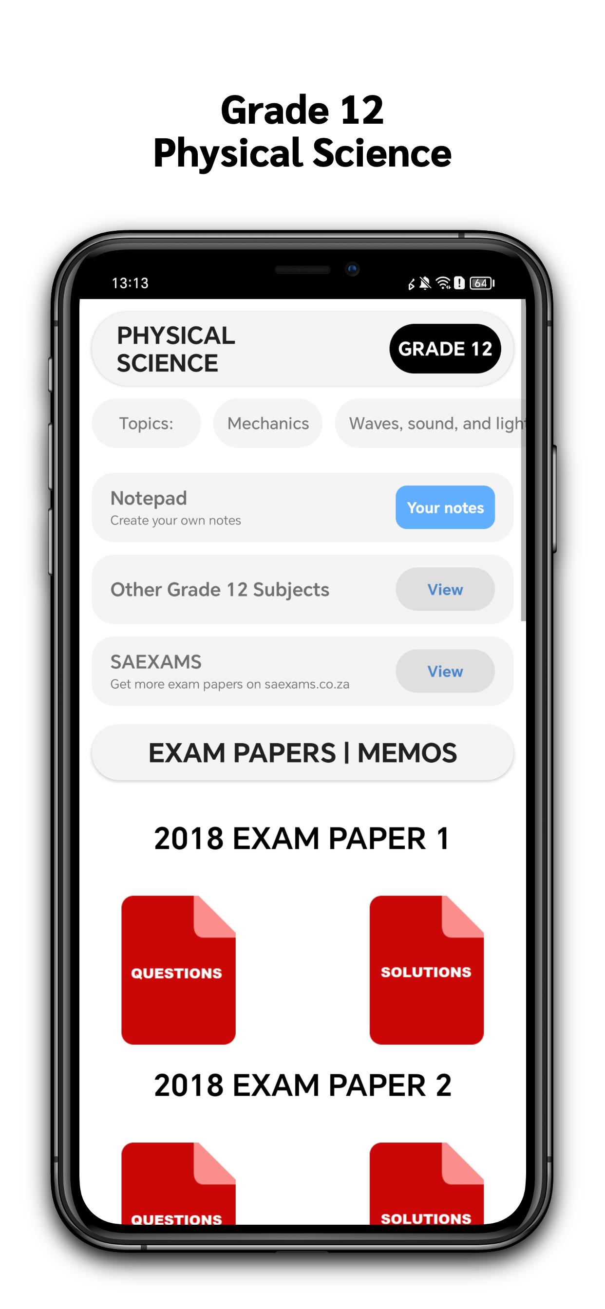 Grade 12 Physical Science APK for Android Download Grade 12 Physical Science APK for Android Download