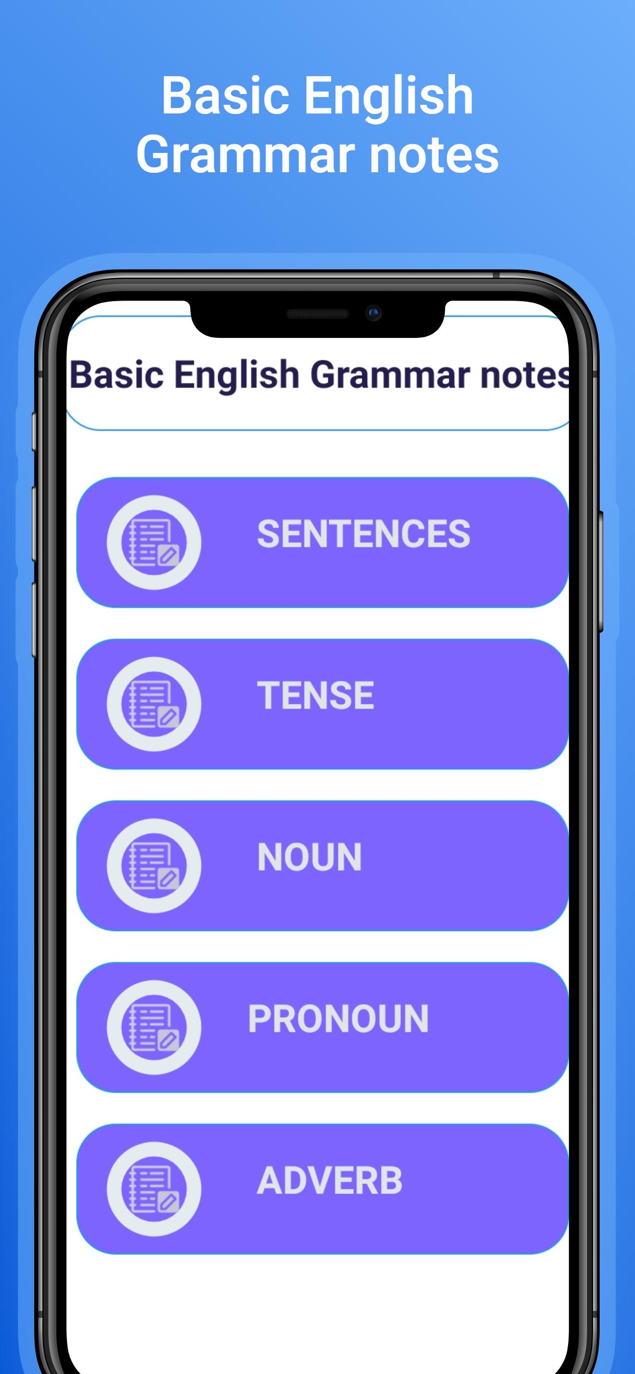 Basic English Grammar notes APK for Android Download Basic English Grammar notes APK for Android Download