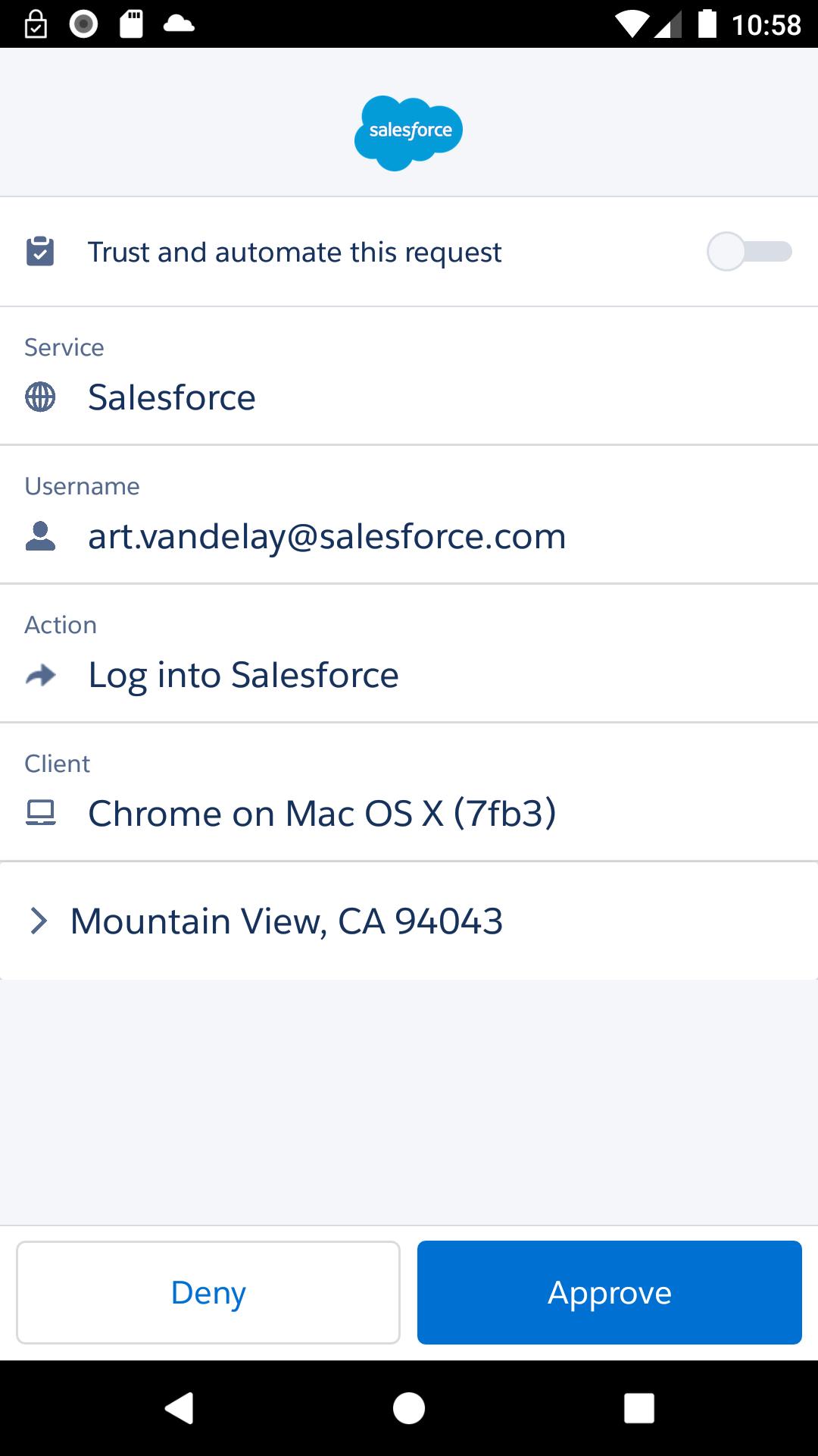 Salesforce Authenticator 安卓apk下载 最新版本
