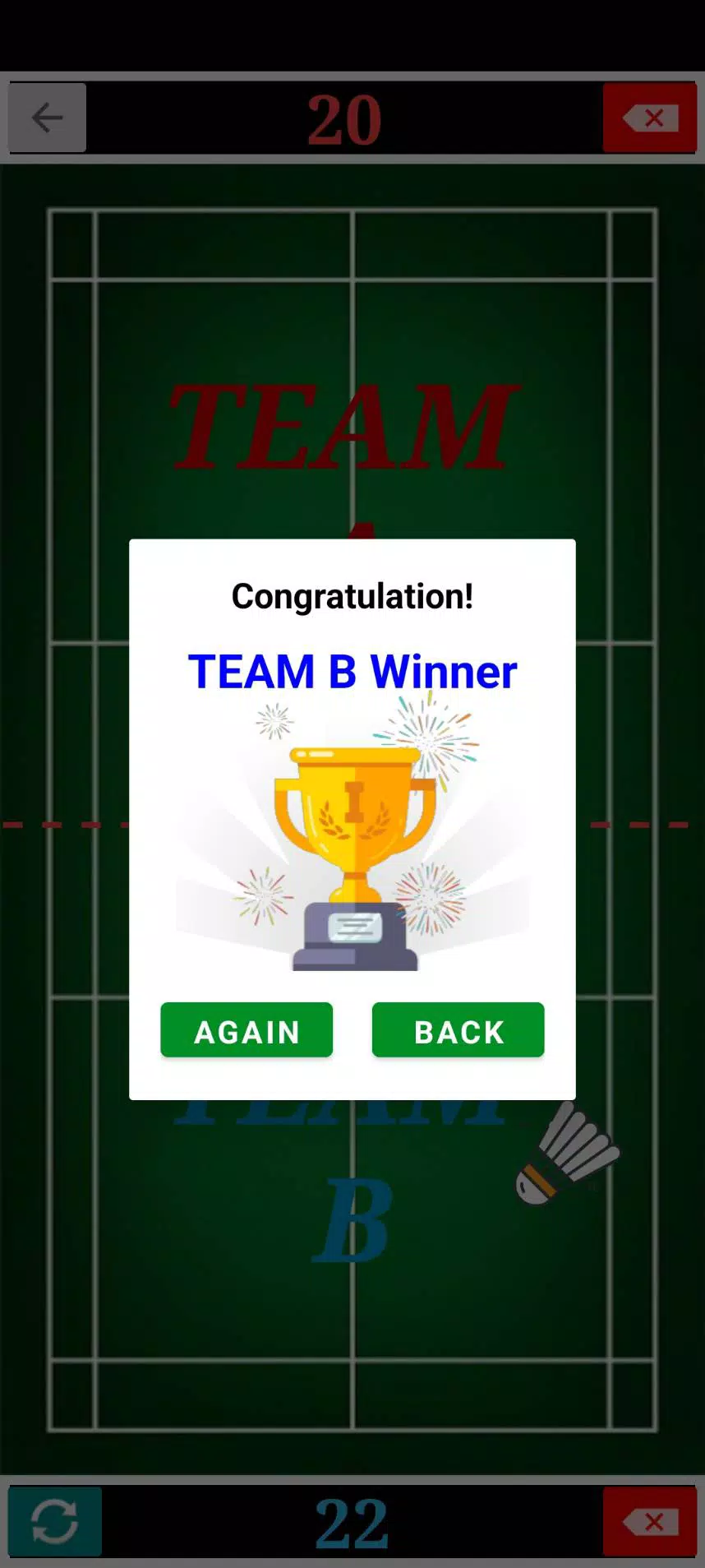 Badminton Umpire Score Keeper APK For Android Download, 47% OFF