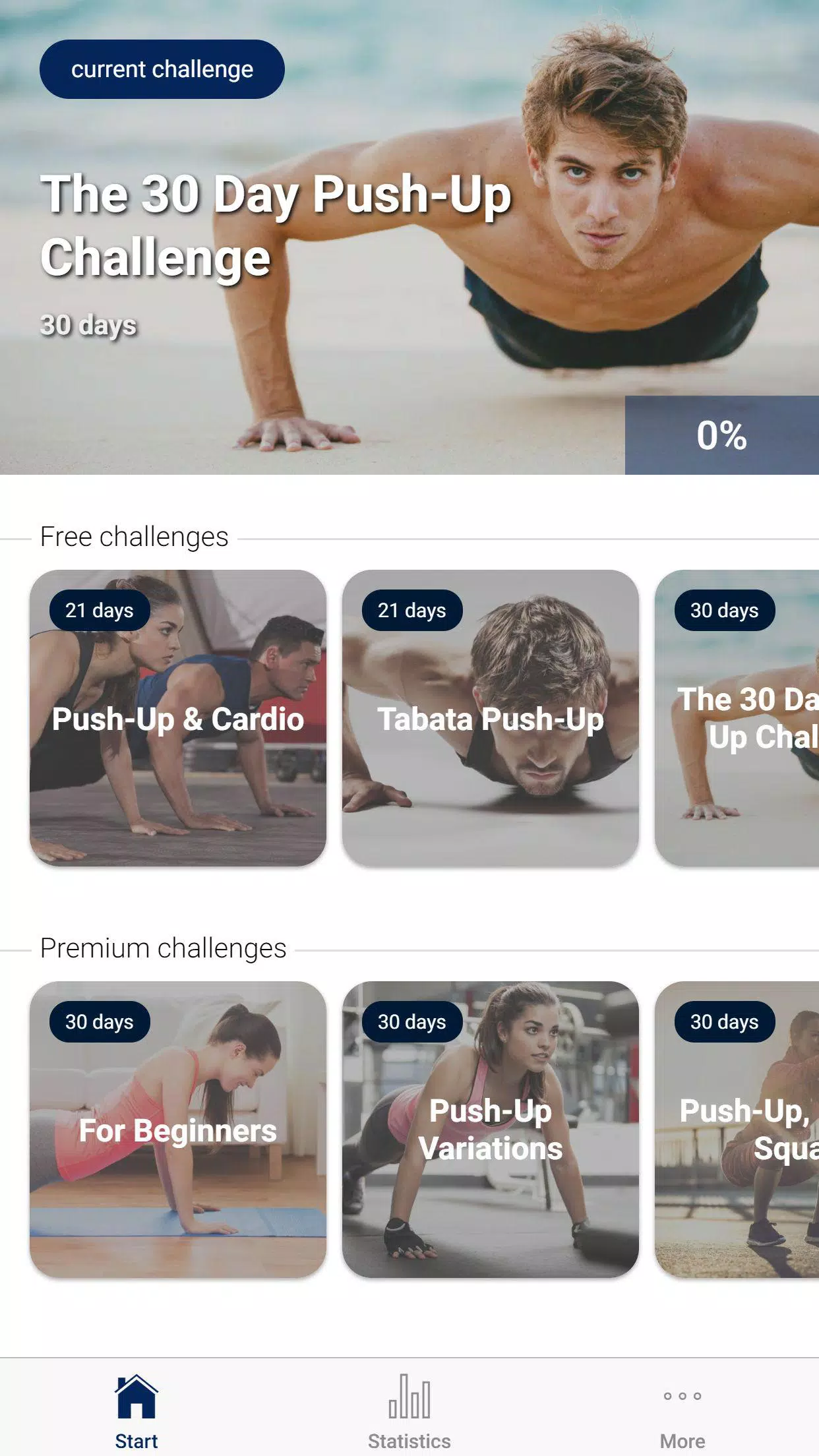 Beginner Push Up Challenge